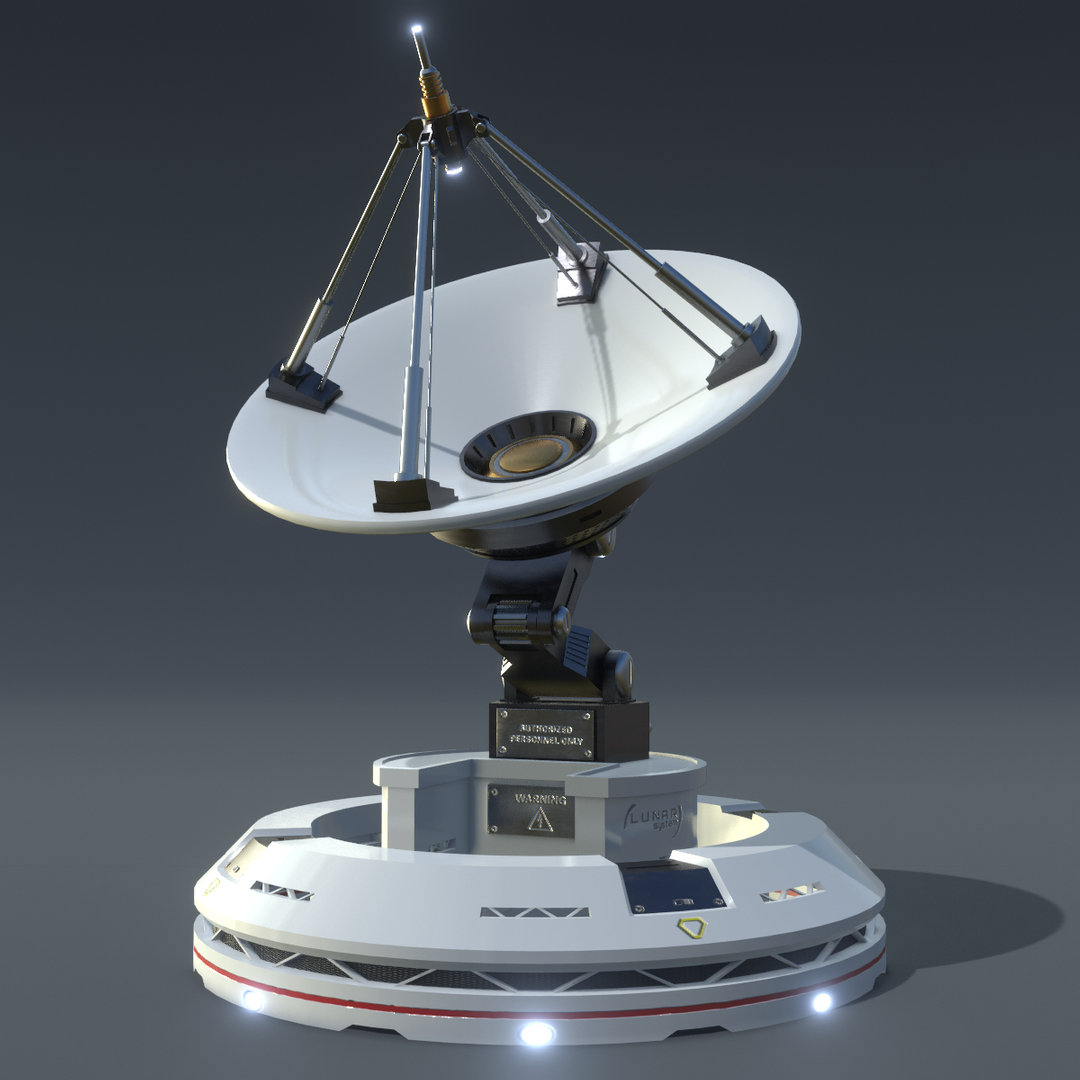 modelo 3d Antena parabólica - TurboSquid 2105220