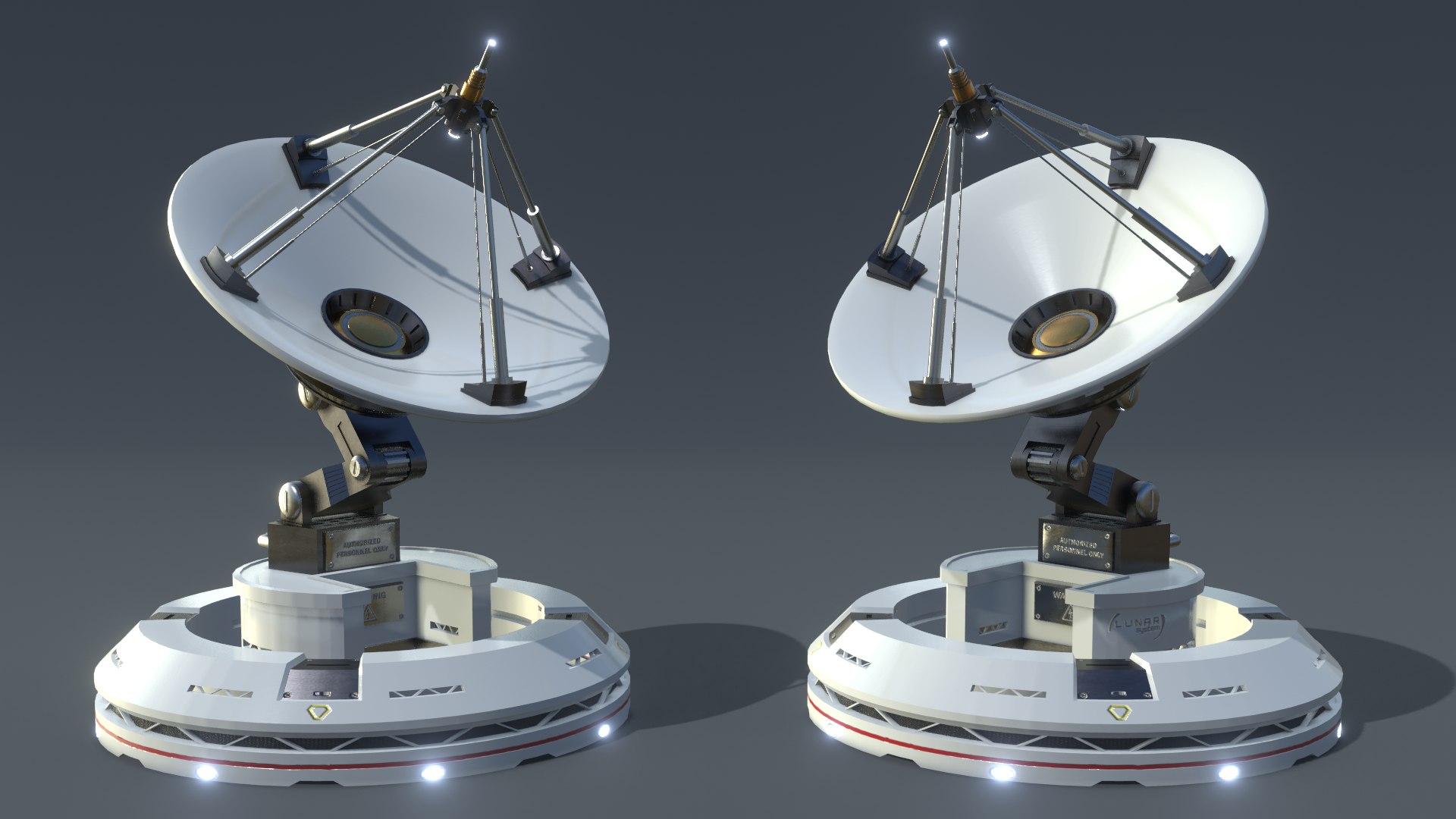 Satellite Dish 3D Model - TurboSquid 2105220