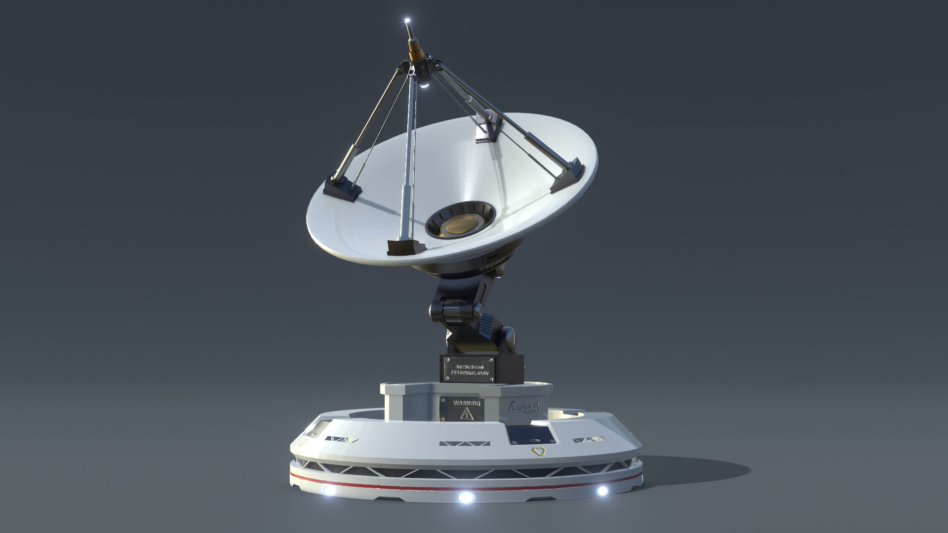 Satellite Dish 3D Model - TurboSquid 2105220