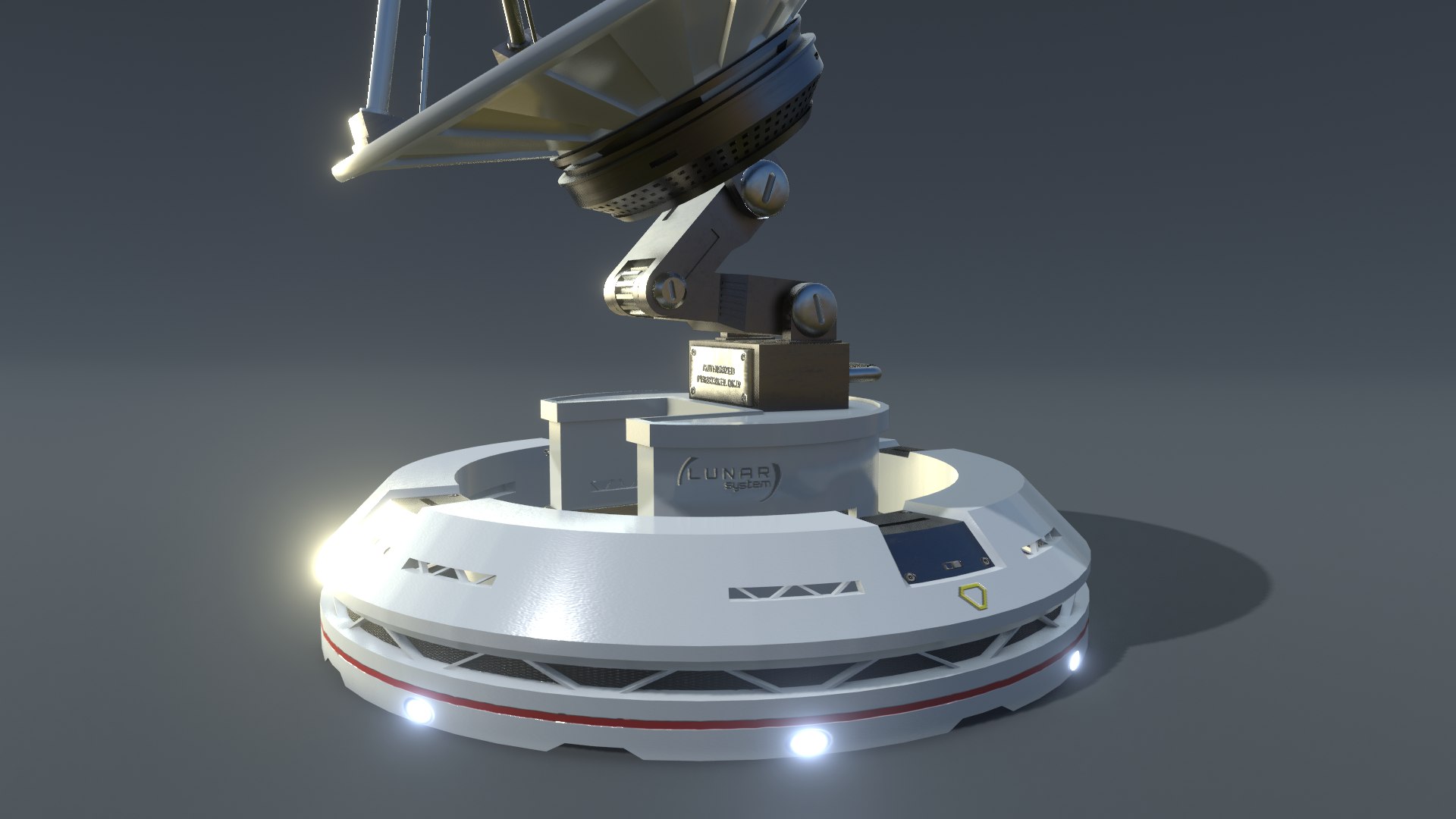 Satellite Dish 3D Model - TurboSquid 2105220