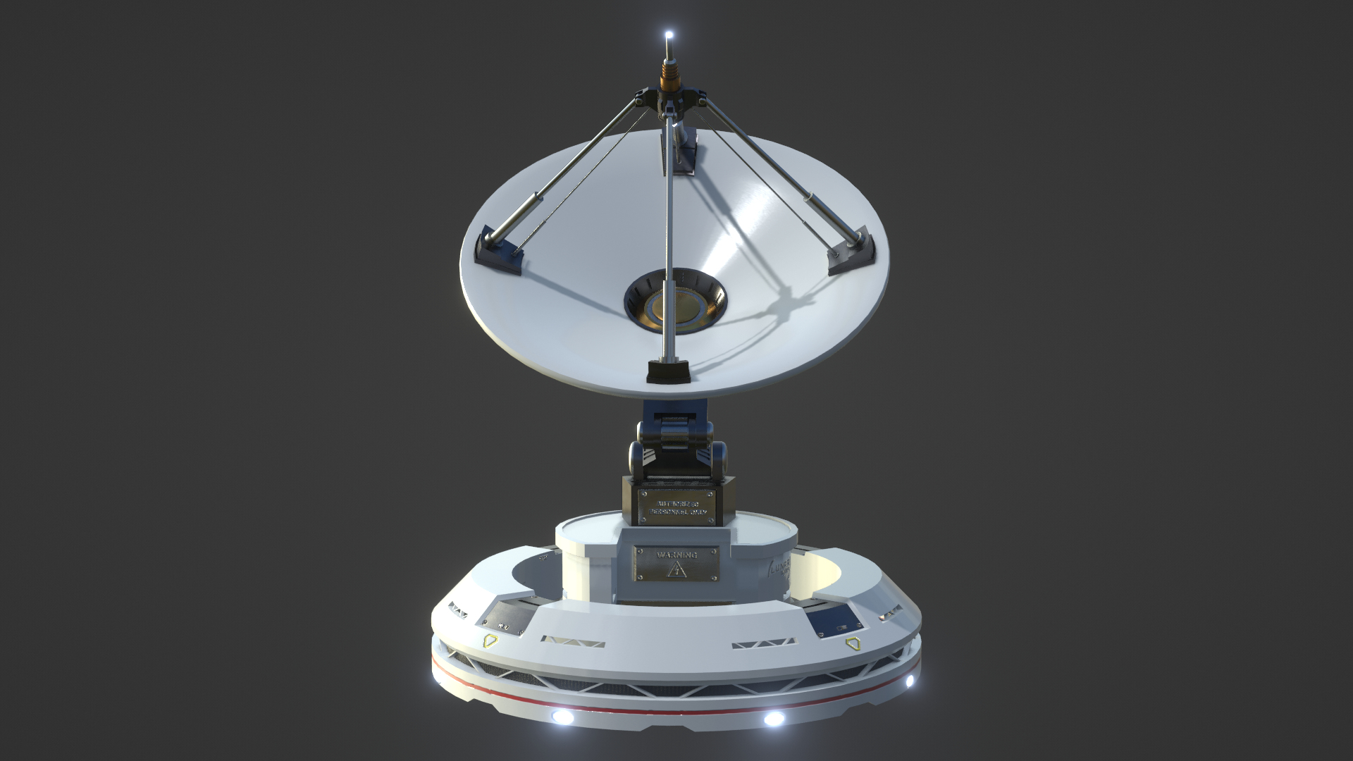 Satellite Dish 3D Model - TurboSquid 2105220