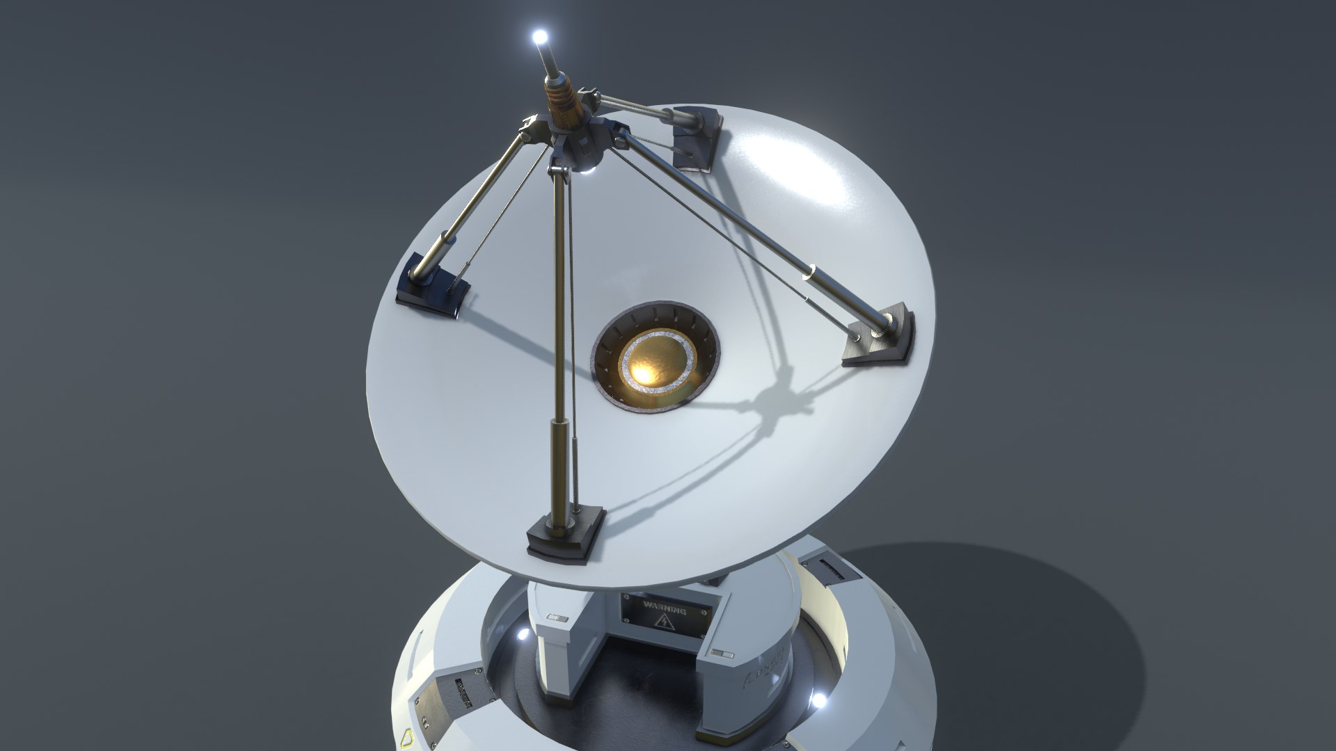 Satellite Dish 3D Model - TurboSquid 2105220