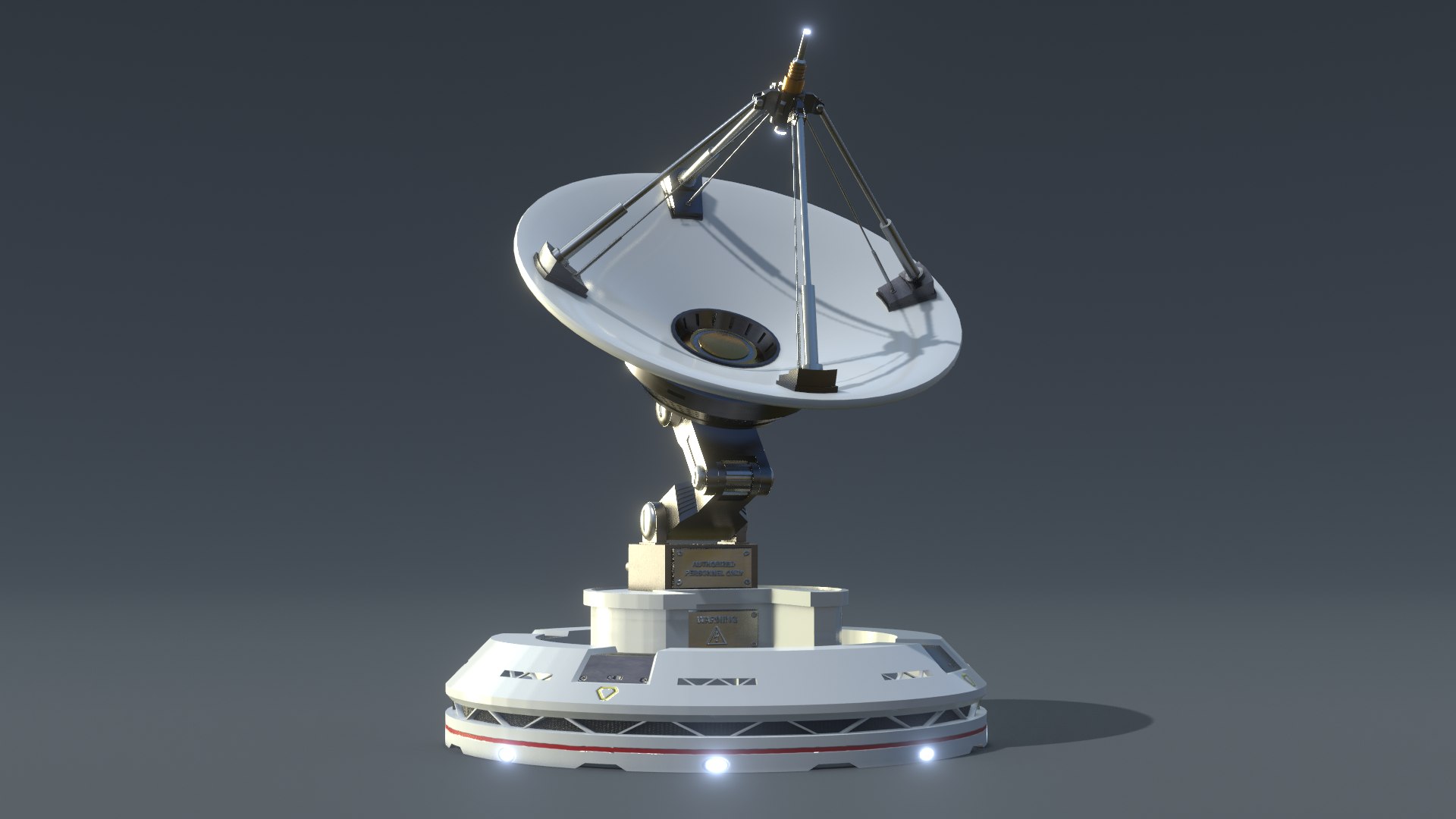 Satellite Dish 3D model - TurboSquid 2105220