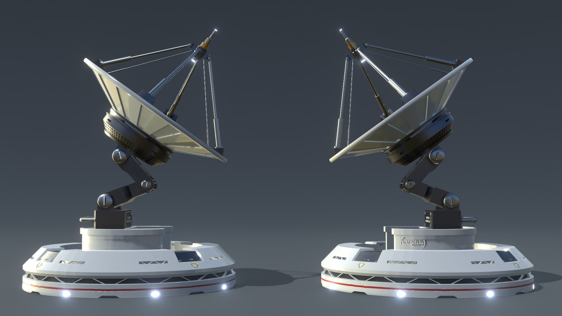 Satellite Dish 3D Model - TurboSquid 2105220
