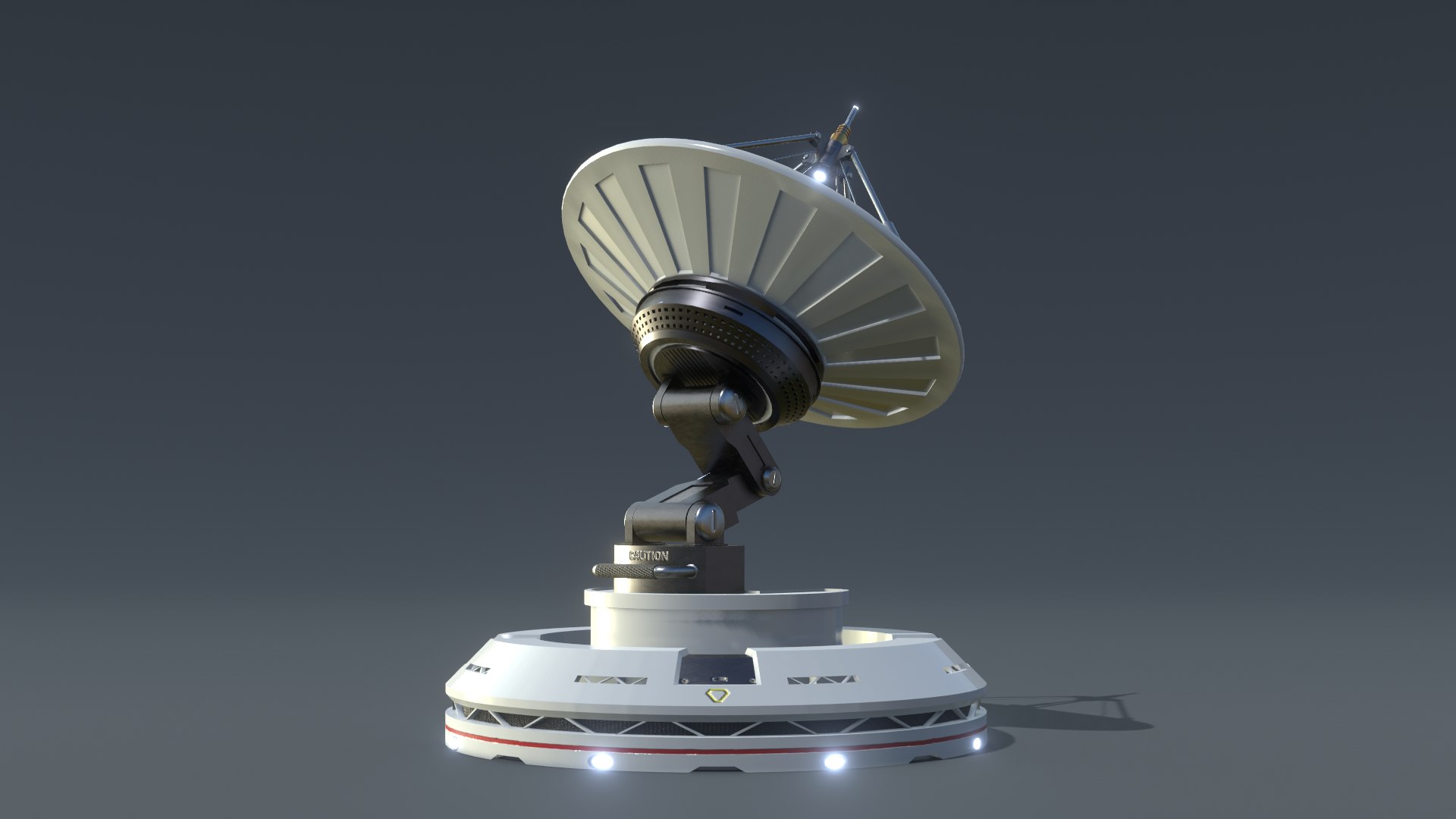 Satellite Dish 3D Model - TurboSquid 2105220