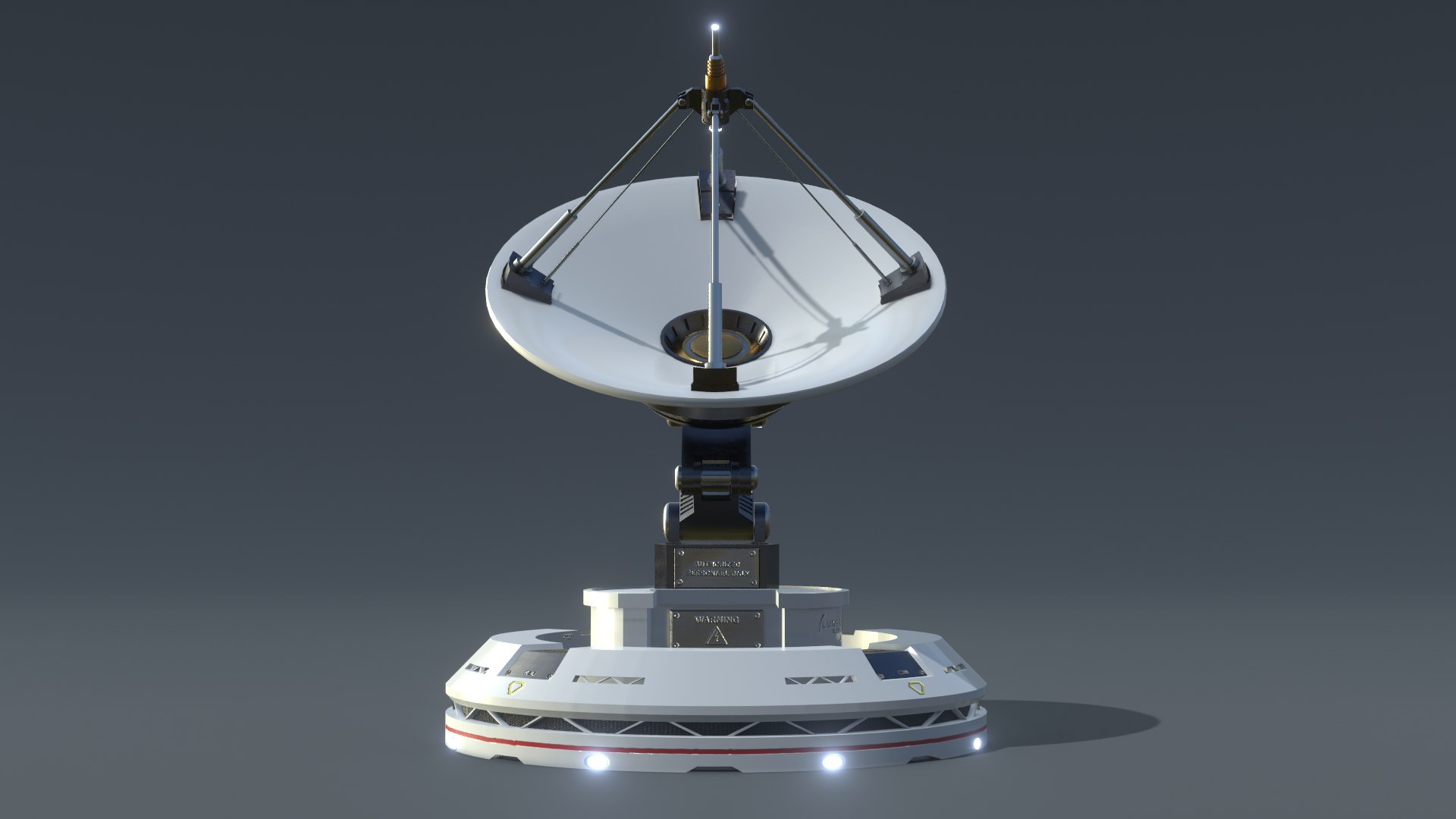 Satellite Dish 3D Model - TurboSquid 2105220