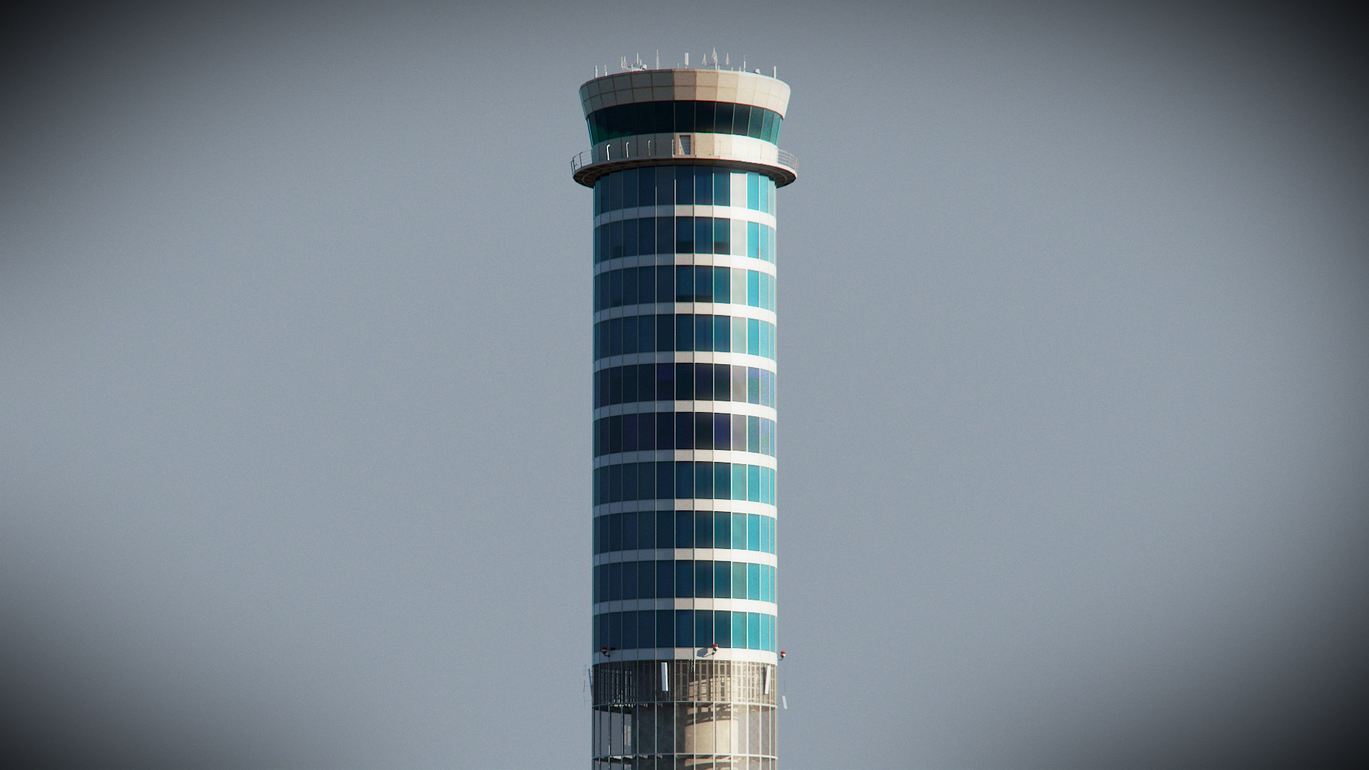 3D Bangkok Air Control Tower - TurboSquid 1455759