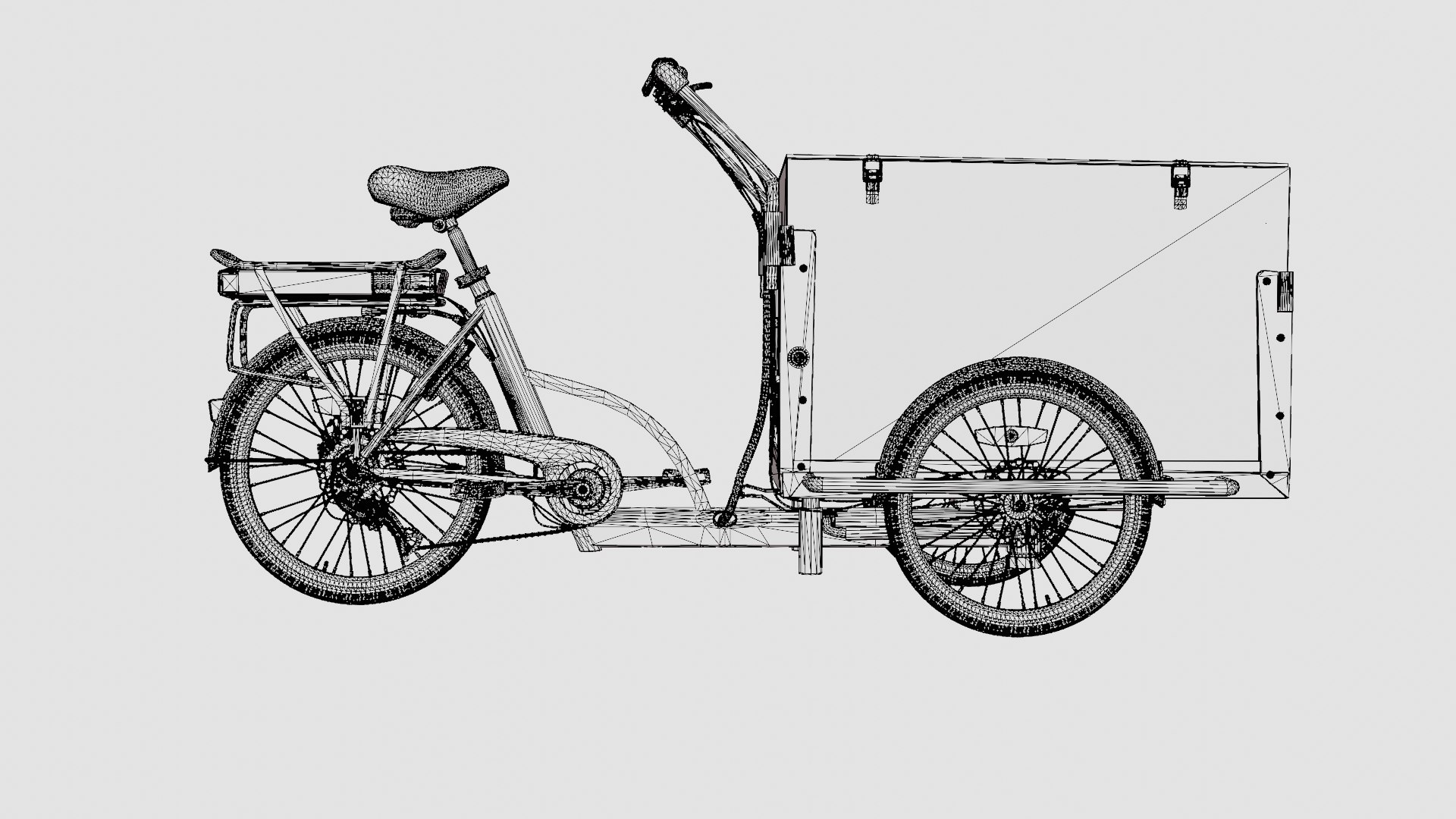 3D Cargobike Box Model - TurboSquid 2237862