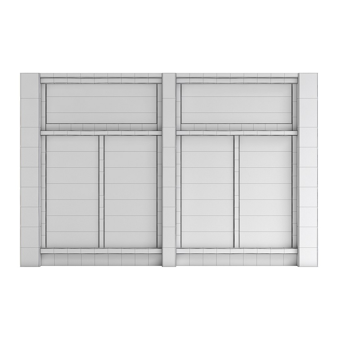 Factory Front Wall - TurboSquid 2255288