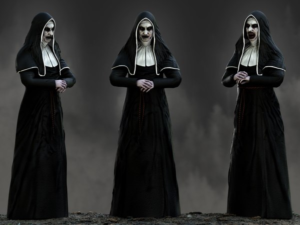 modelo 3d Monja Valak - TurboSquid 2403832