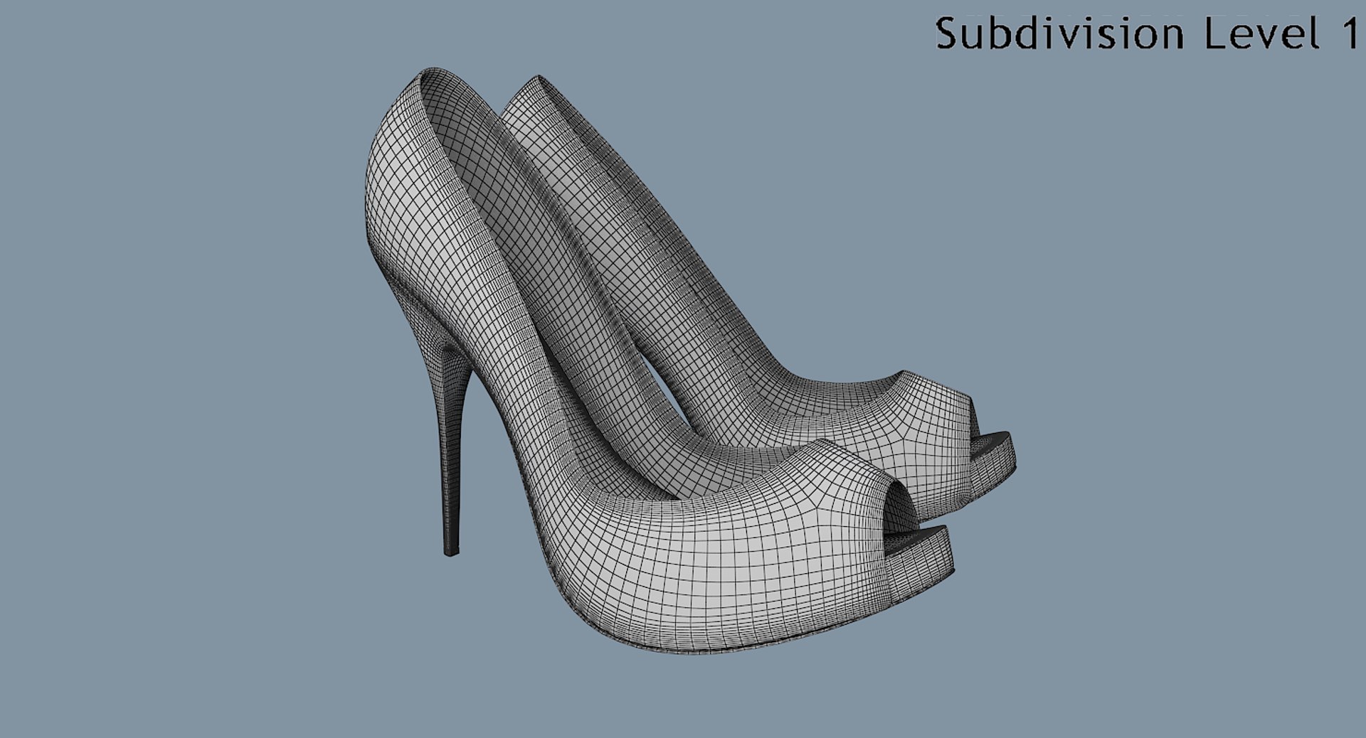 Woman Shoe Model - TurboSquid 1268644