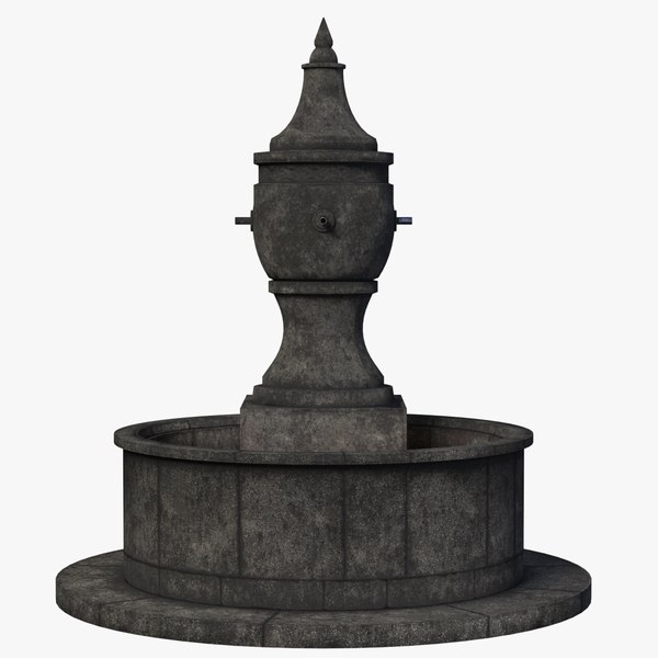 3D Fountain Models | TurboSquid
