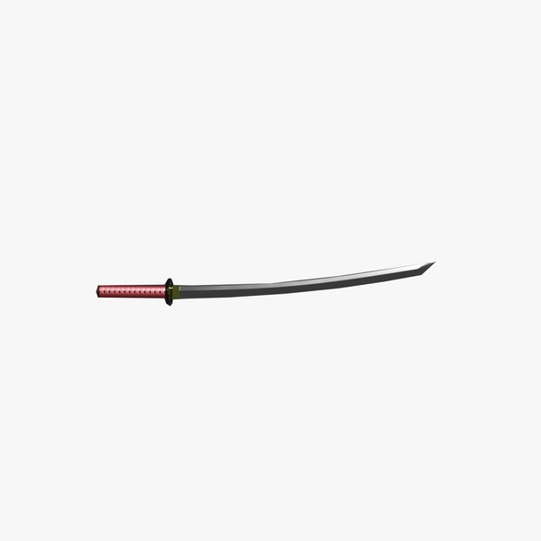 Modelo 3d Katana Modelo 3d Turbosquid 1992090