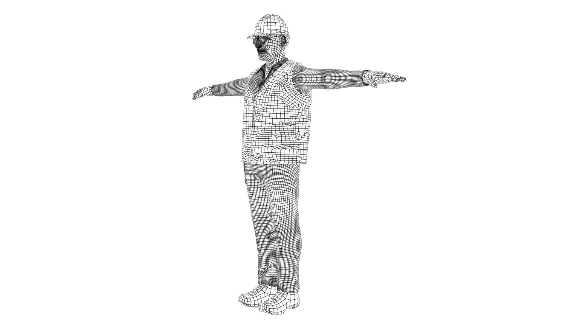 Worker Construction Engineer 3D Model - TurboSquid 2184760