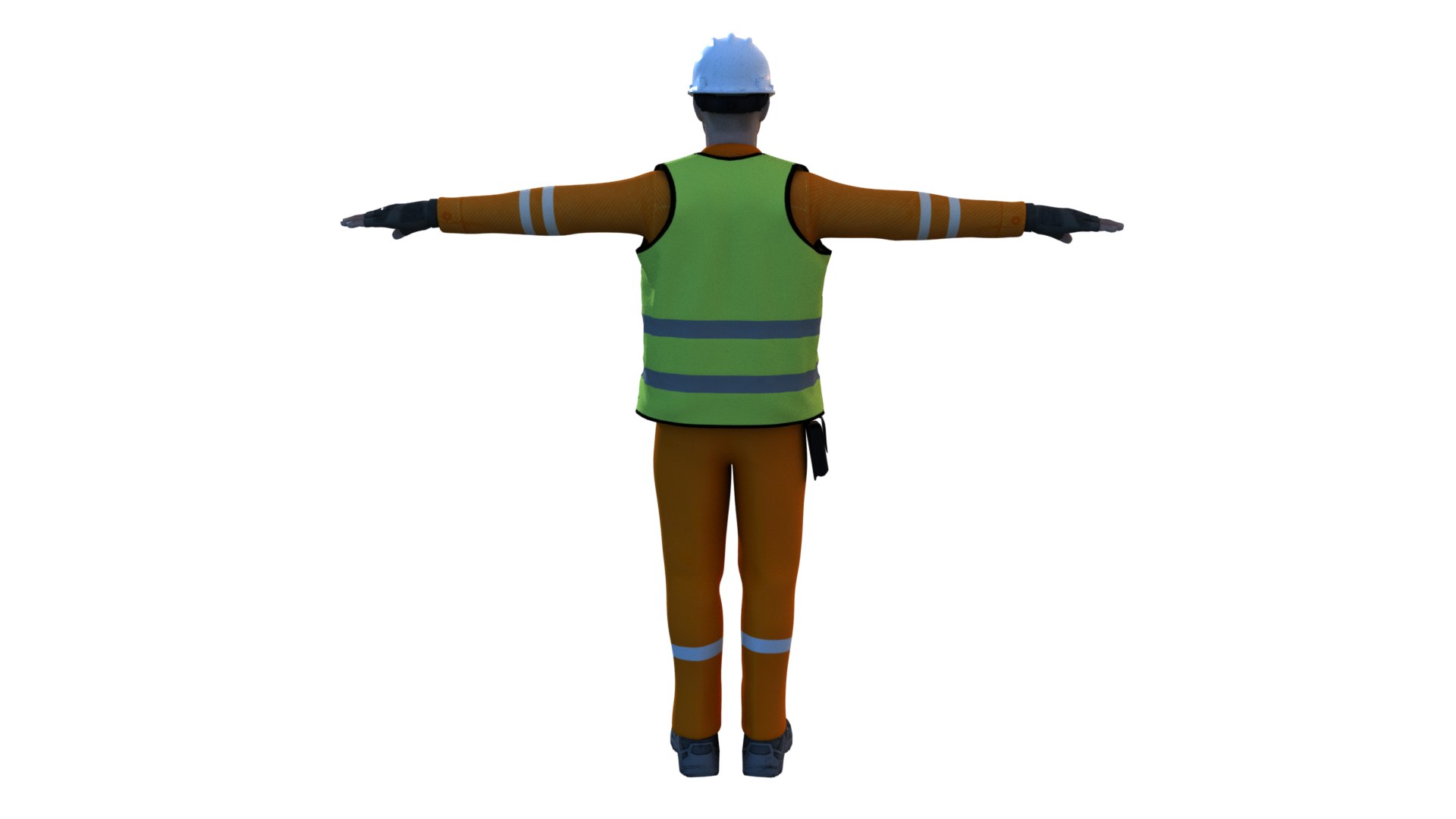 Worker Construction Engineer 3D Model - TurboSquid 2184760