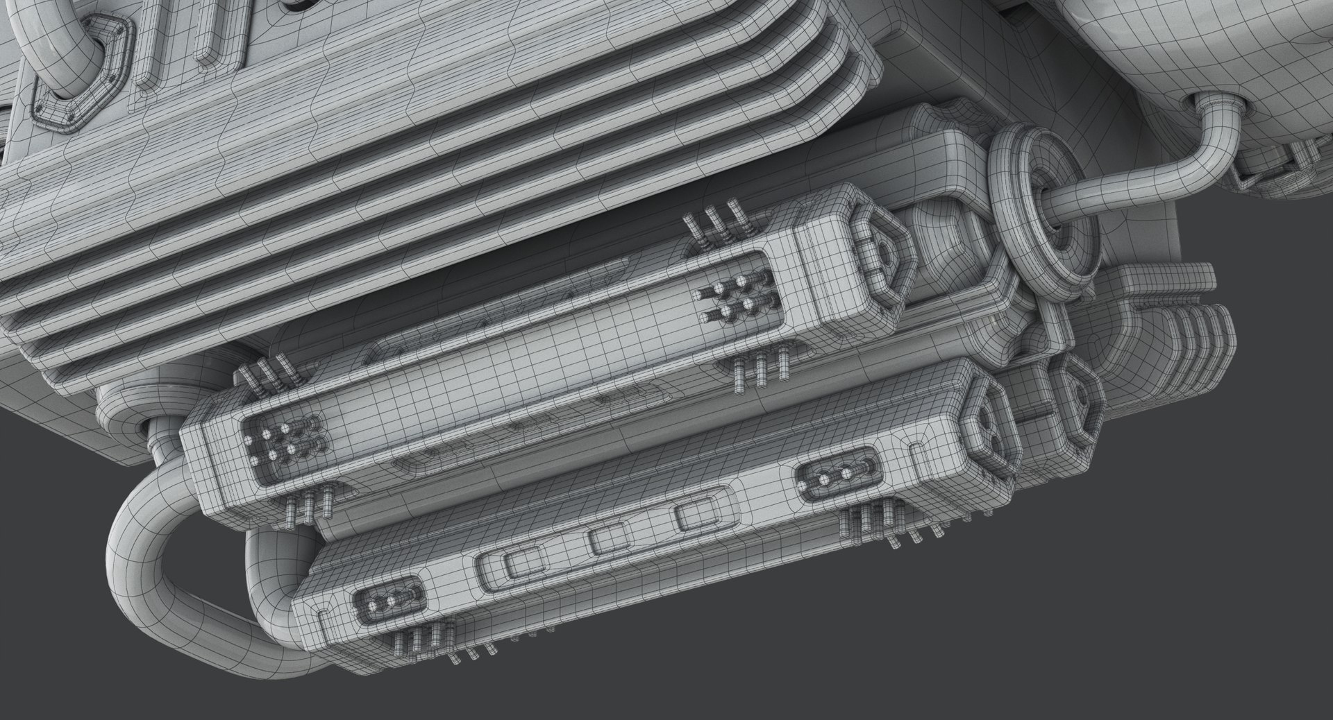 3D sci-fi engine 2 - TurboSquid 1225044