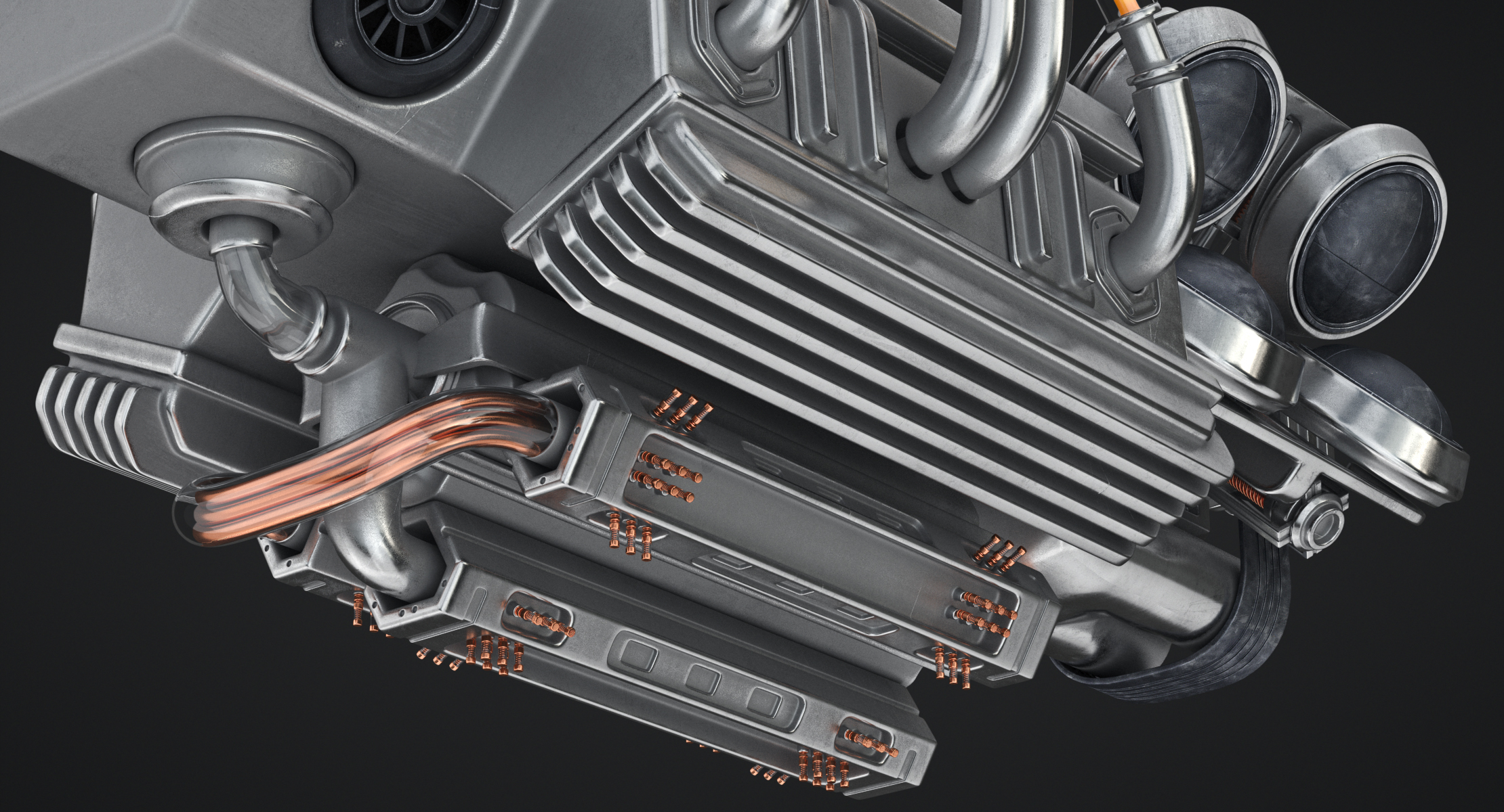 3D sci-fi engine 2 - TurboSquid 1225044