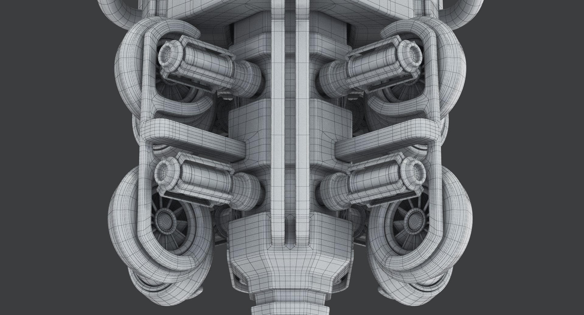 3D sci-fi engine 2 - TurboSquid 1225044