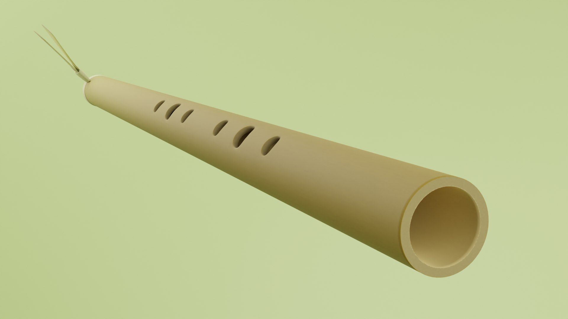 3D Suling Sunda - Sundanese Bamboo Flute Model - TurboSquid 2106702