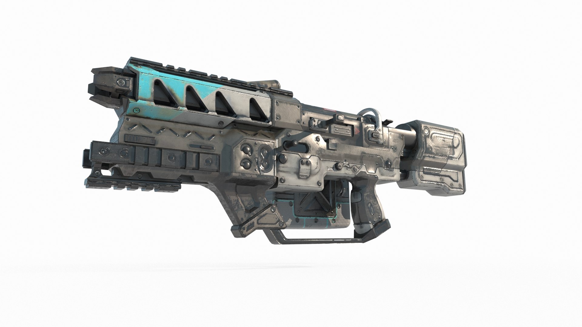 3D Science Fiction Howitzer - TurboSquid 2296913