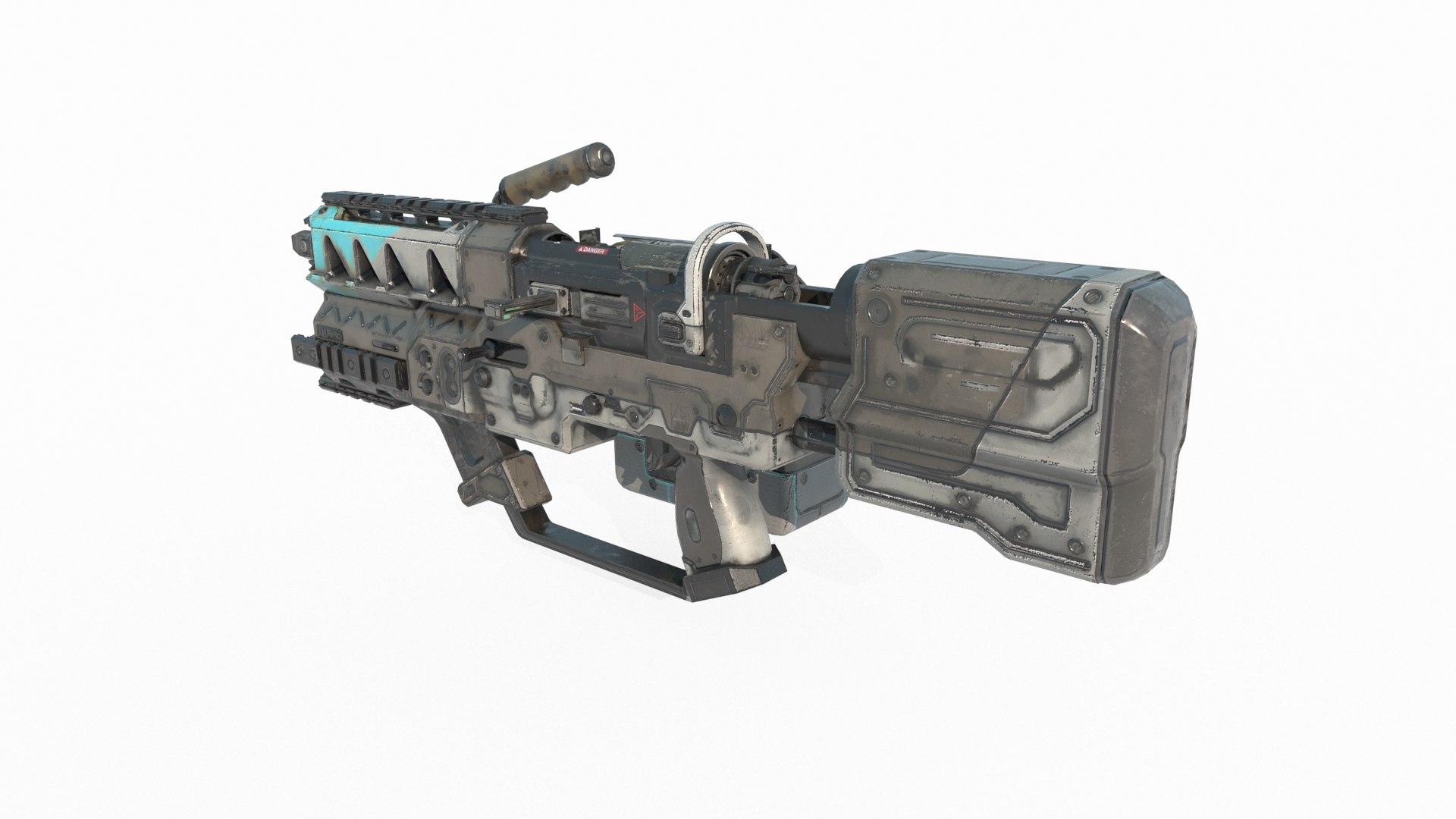 3D Science Fiction Howitzer - TurboSquid 2296913