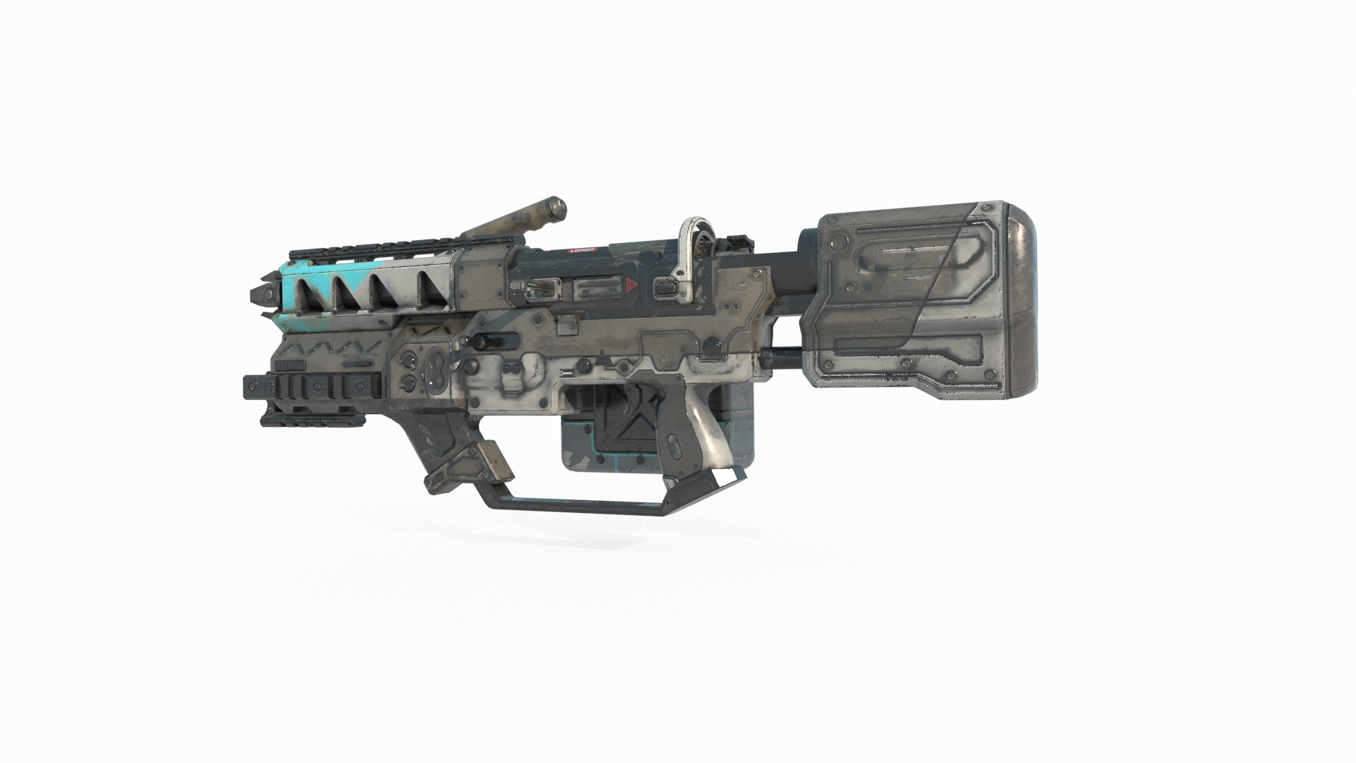 3D Science Fiction Howitzer - TurboSquid 2296913