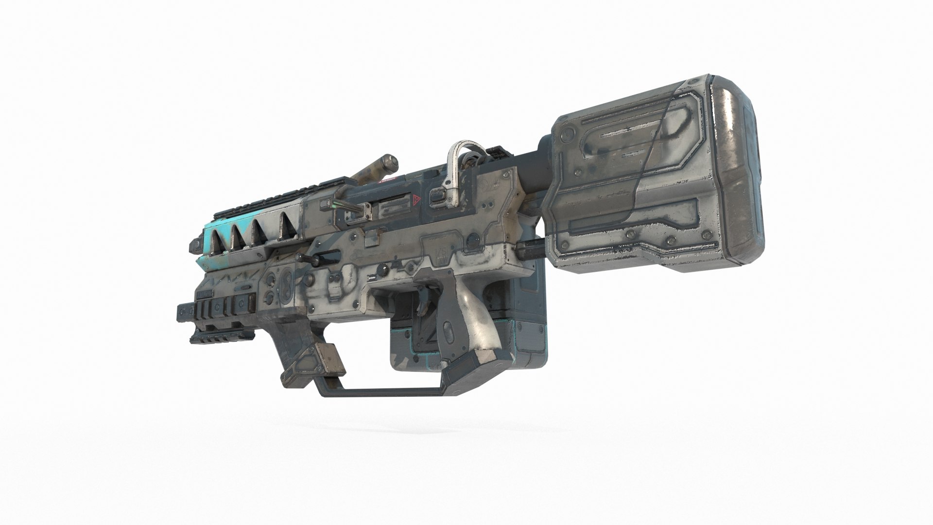 3D Science Fiction Howitzer - TurboSquid 2296913