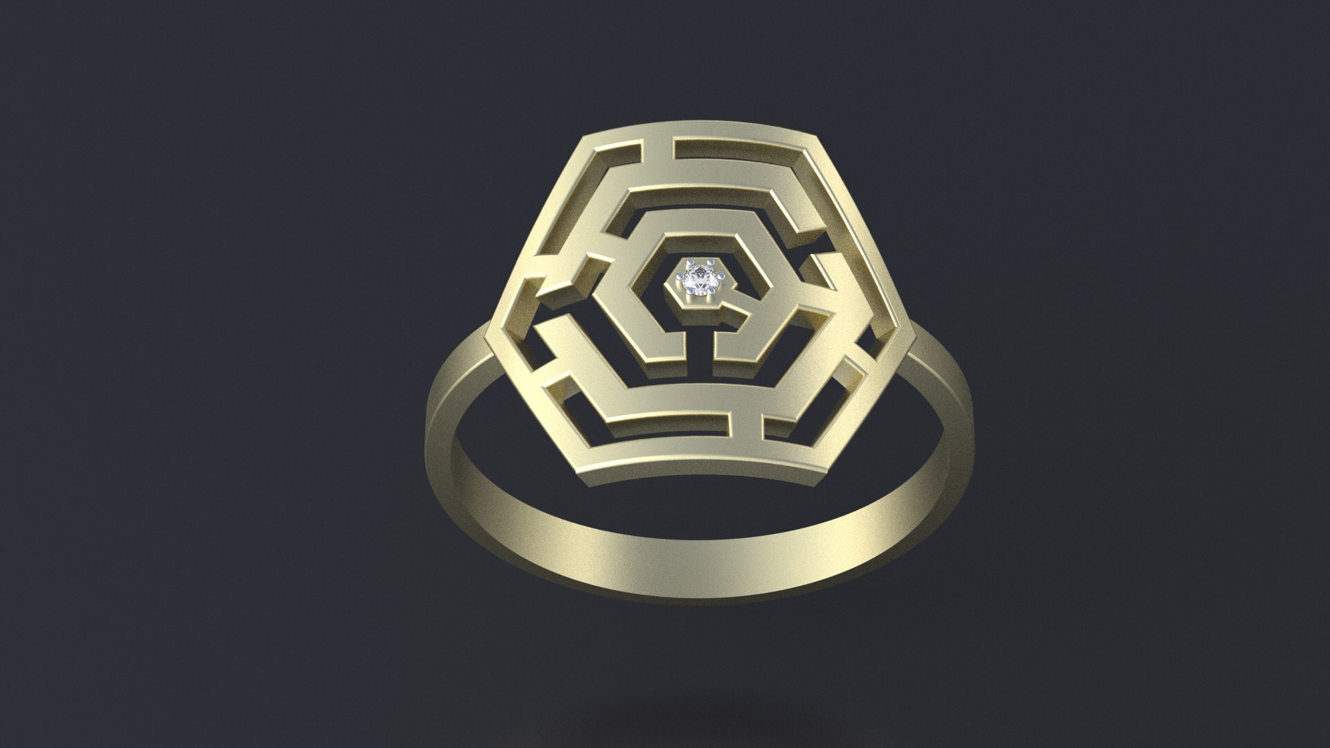 Ring maze for CNC or 3D print model 3D - TurboSquid 1993495