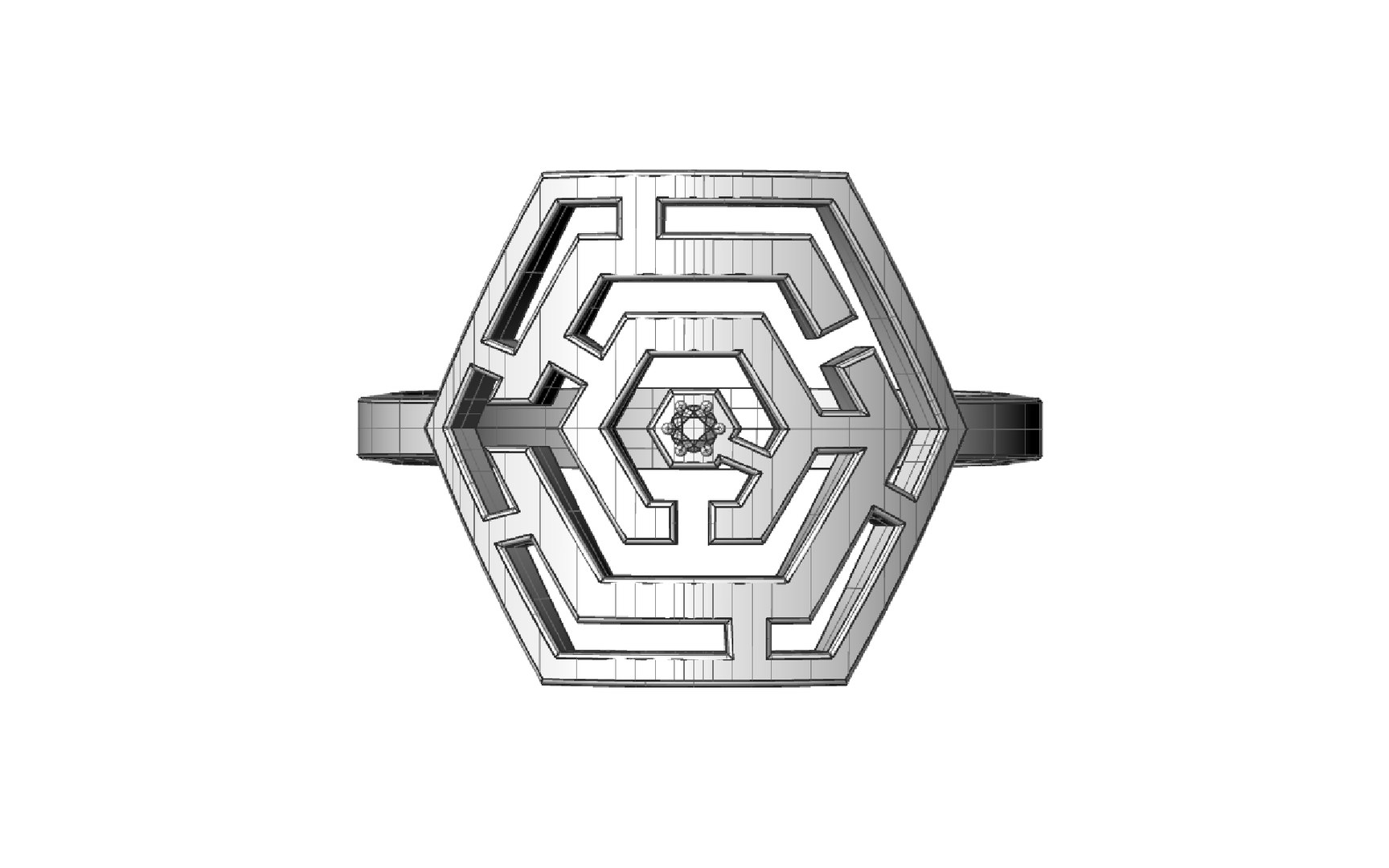 Ring Maze For CNC Or 3D Print Model 3D - TurboSquid 1993495