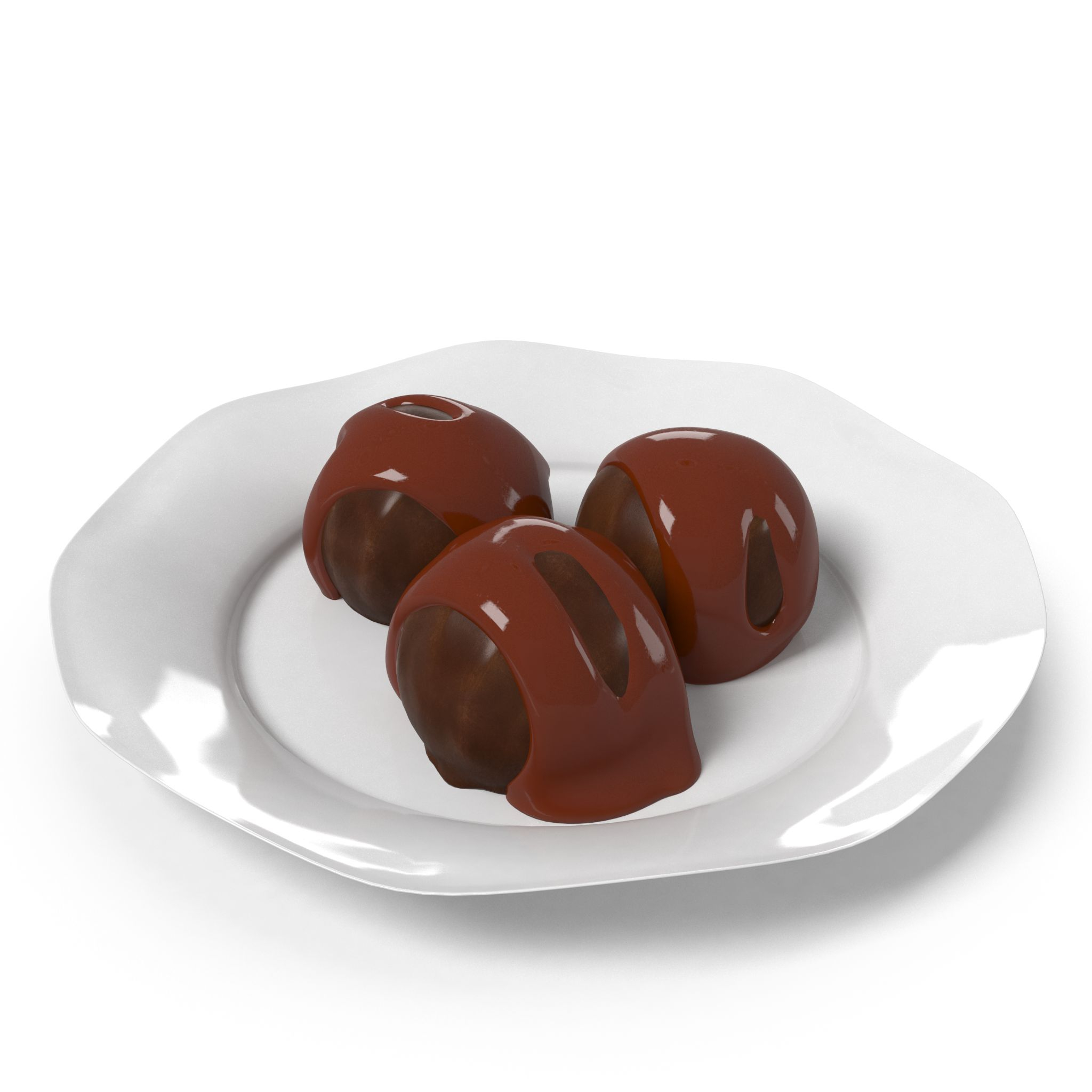 Chocolate sweet candy model - TurboSquid 1508389