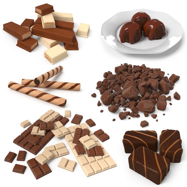 3D chocolate photorealistic - TurboSquid 1480753