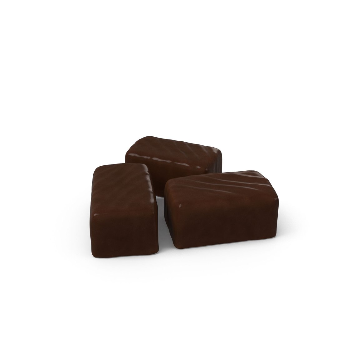 Chocolate sweet candy model - TurboSquid 1508389