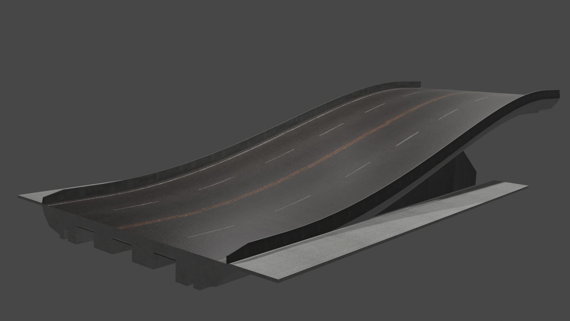 3D Model Modular Roads And Streets Collection - TurboSquid 1855824