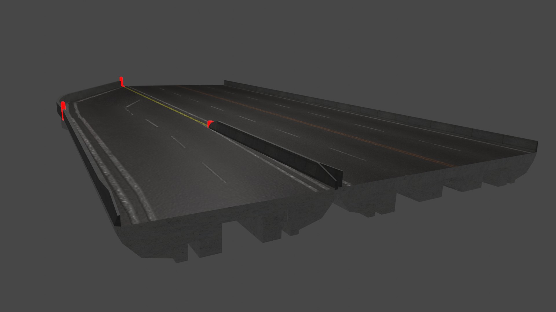 3D Model Modular Roads And Streets Collection - TurboSquid 1855824