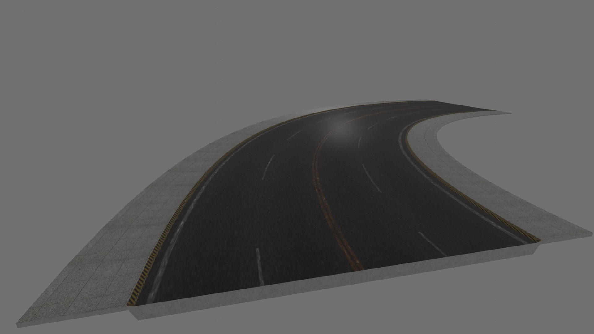 3D Model Modular Roads And Streets Collection - TurboSquid 1855824