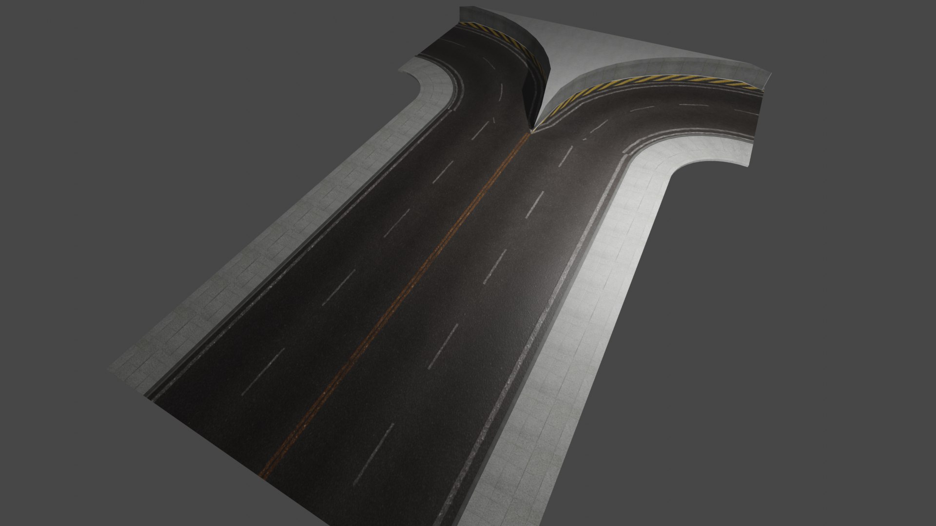 3D Model Modular Roads And Streets Collection - TurboSquid 1855824
