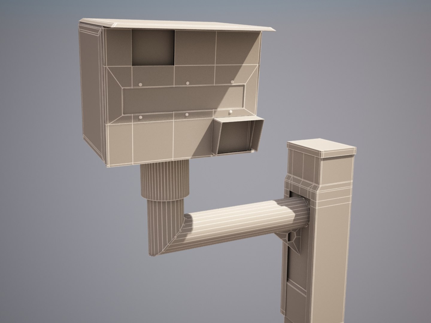 3d Speed Camera Model