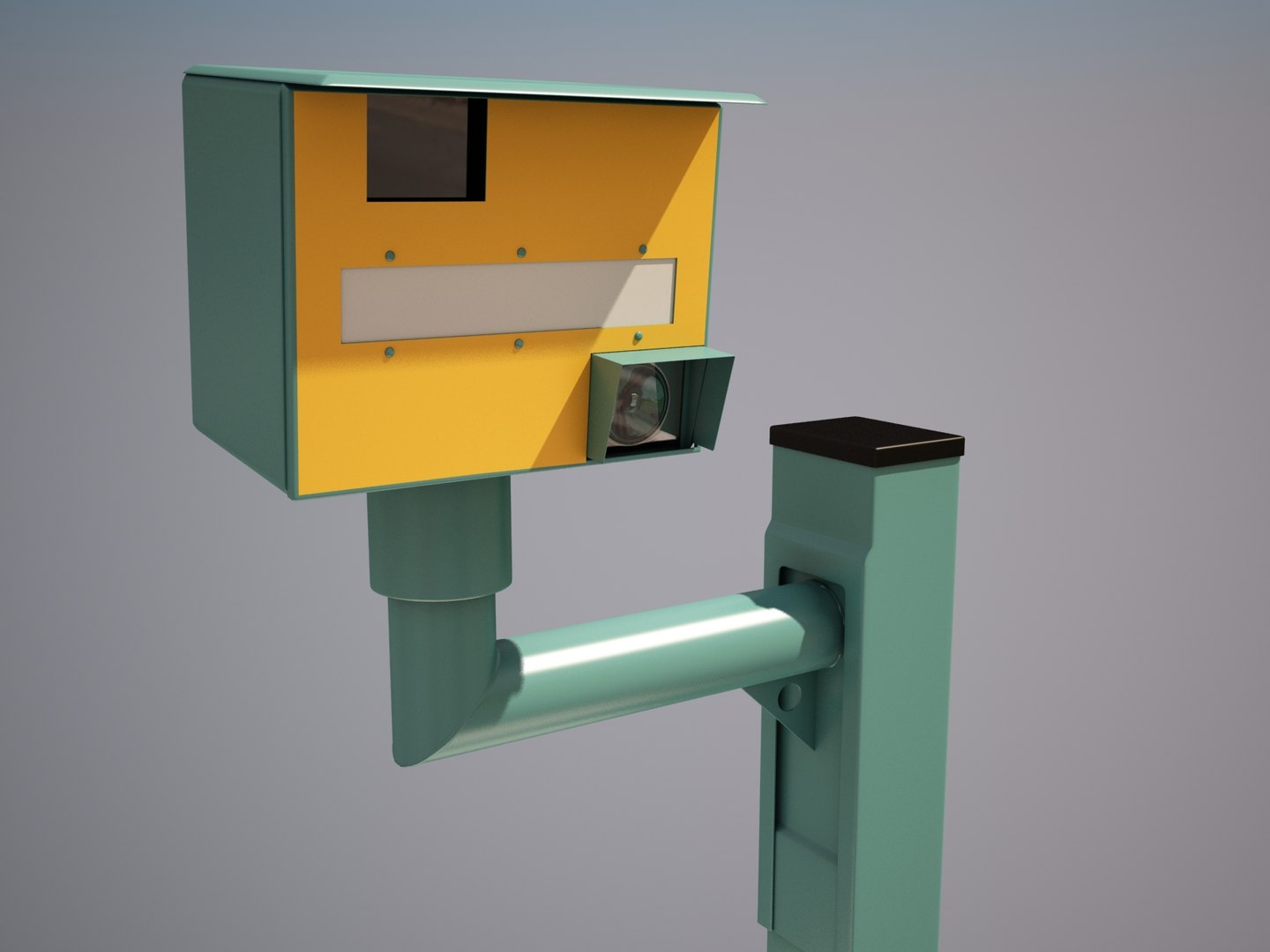 3d Speed Camera Model