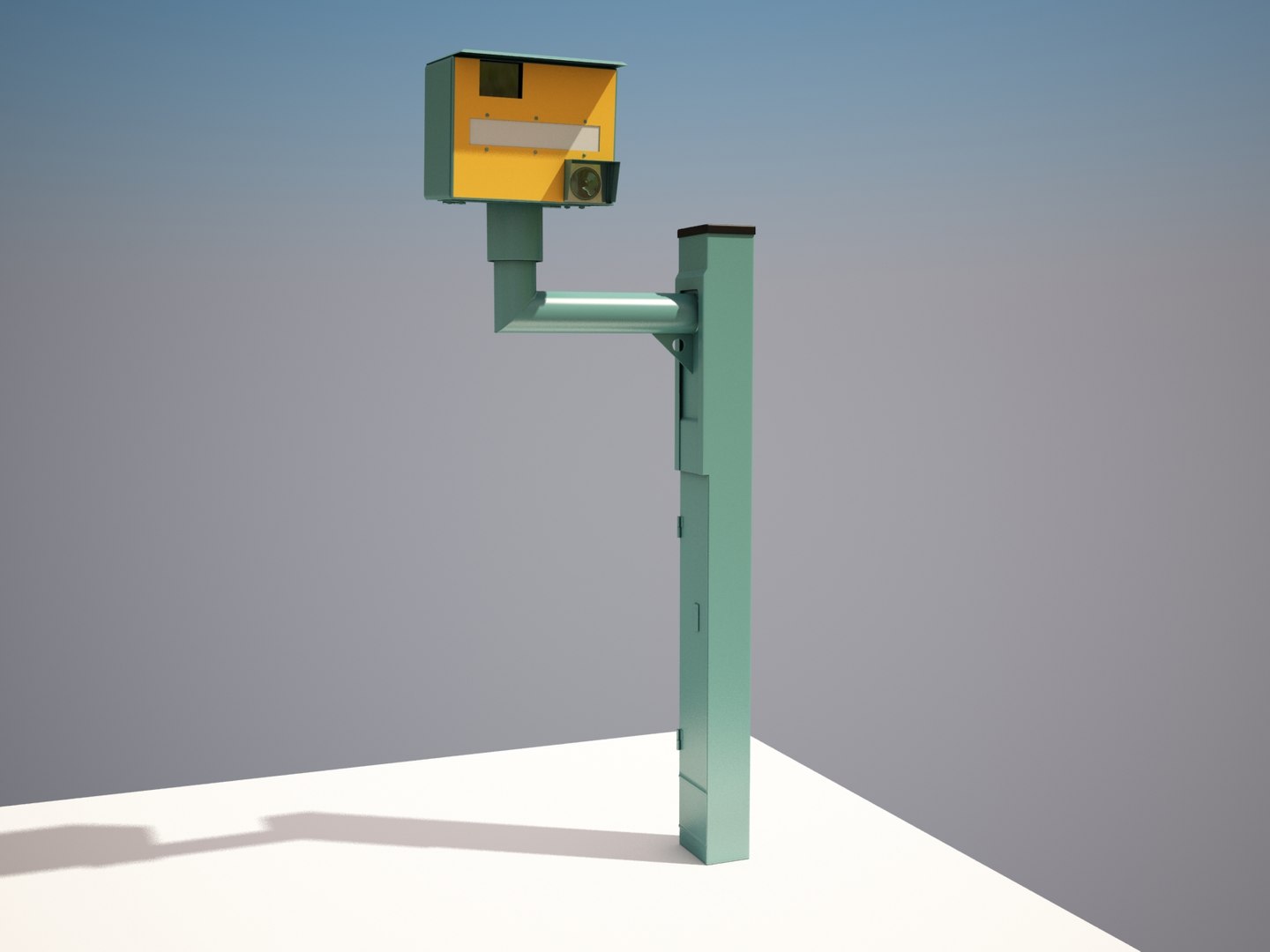 3d Speed Camera Model