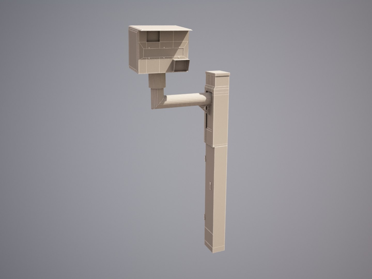 3d Speed Camera Model