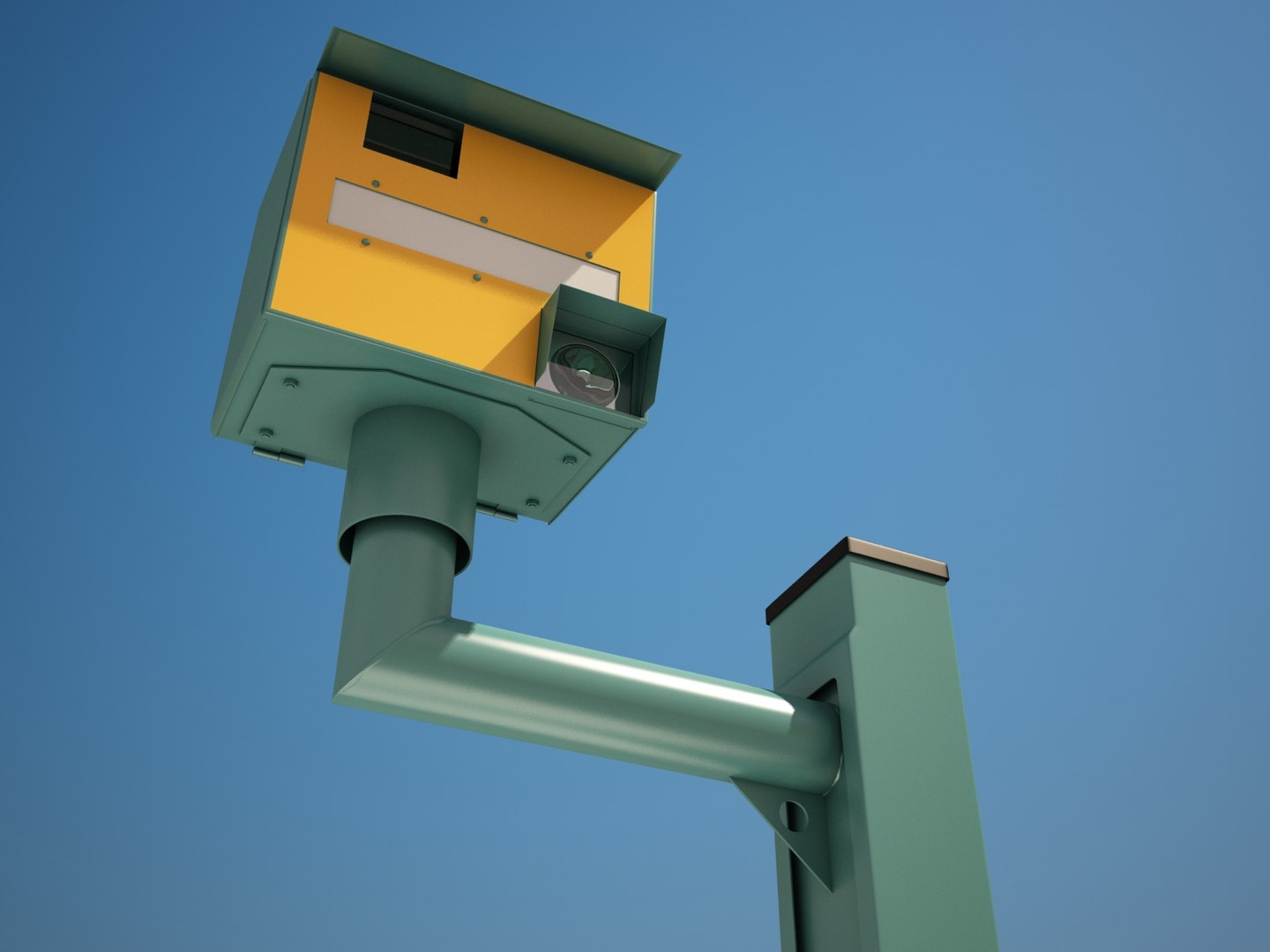 3d Speed Camera Model
