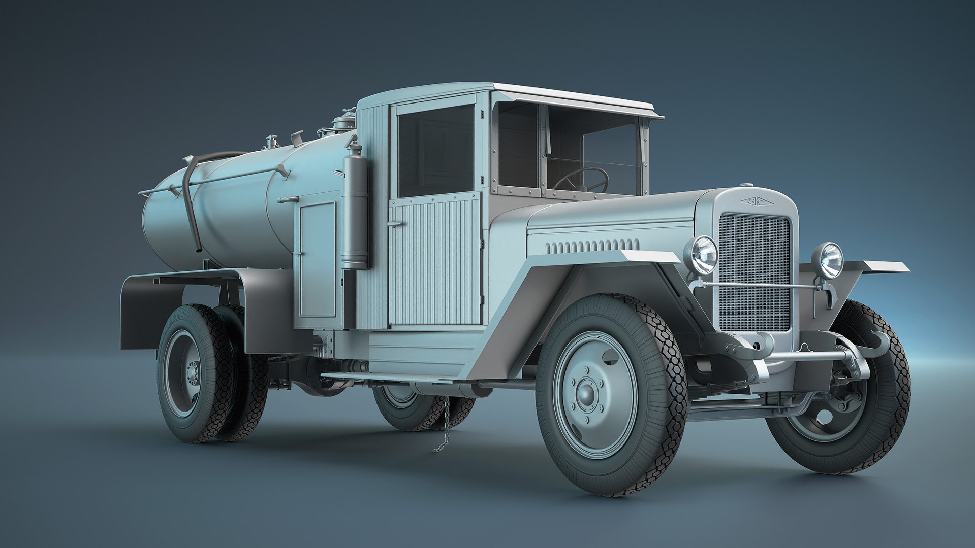 3D ZIS-5 Fuel Tank High-Poly model - TurboSquid 2170638