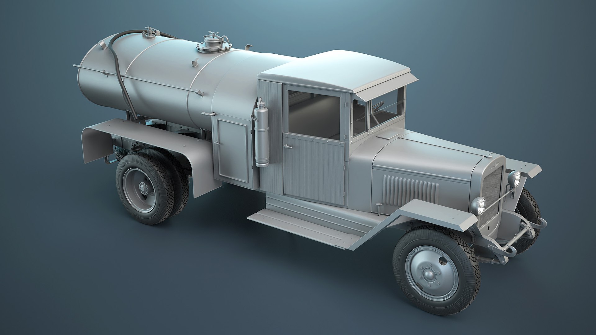 3D ZIS-5 Fuel Tank High-Poly model - TurboSquid 2170638