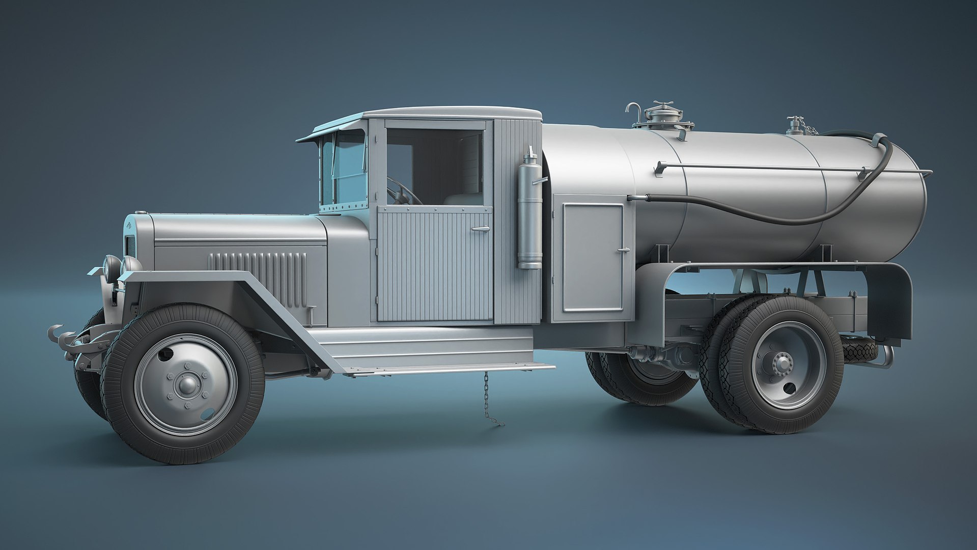 3D ZIS-5 Fuel Tank High-Poly model - TurboSquid 2170638