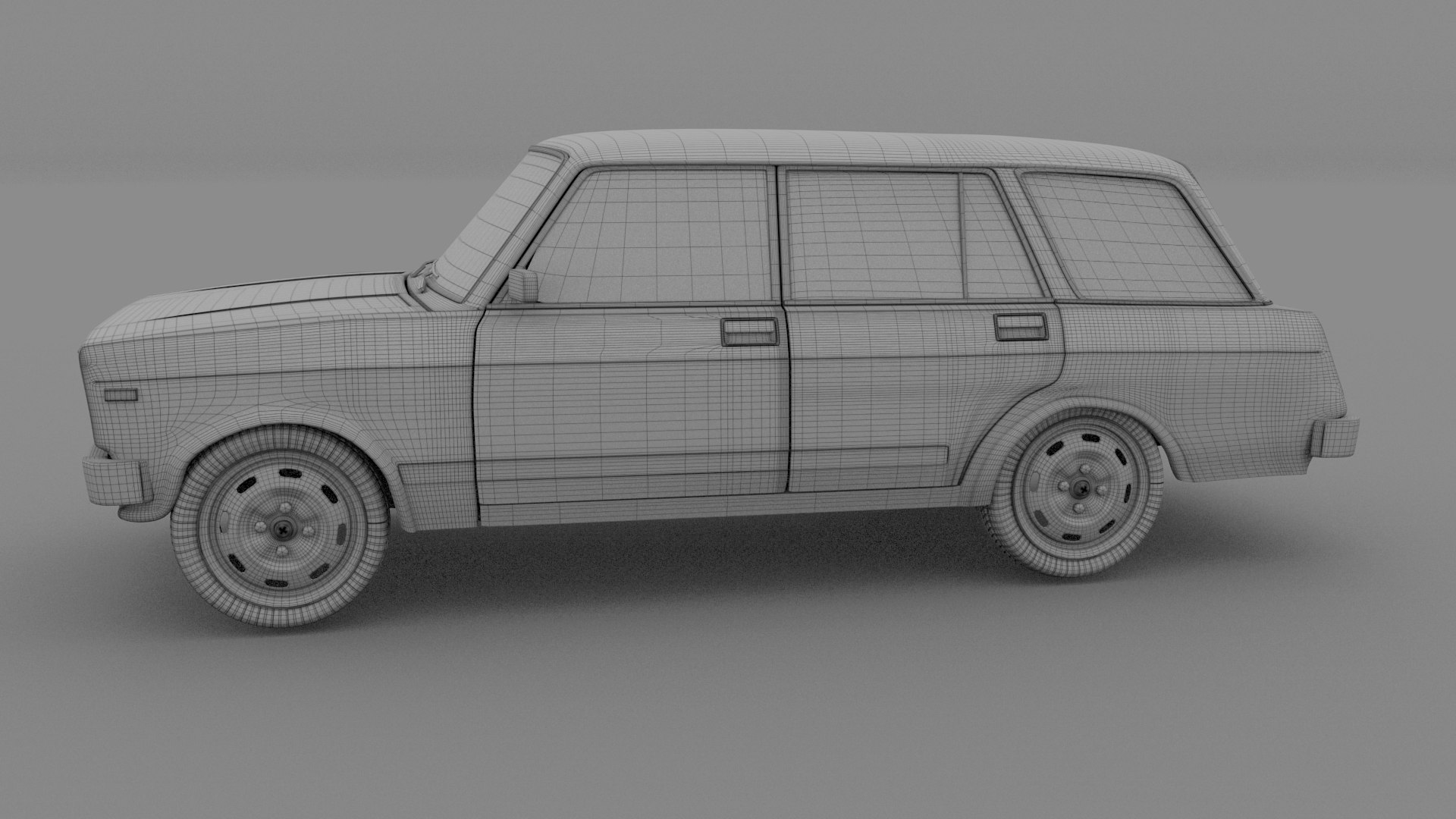 3d Model Lada Riva