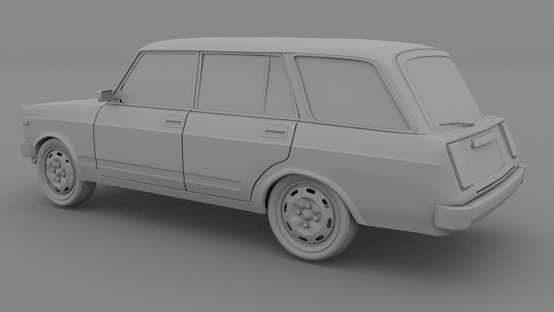 3d Model Lada Riva
