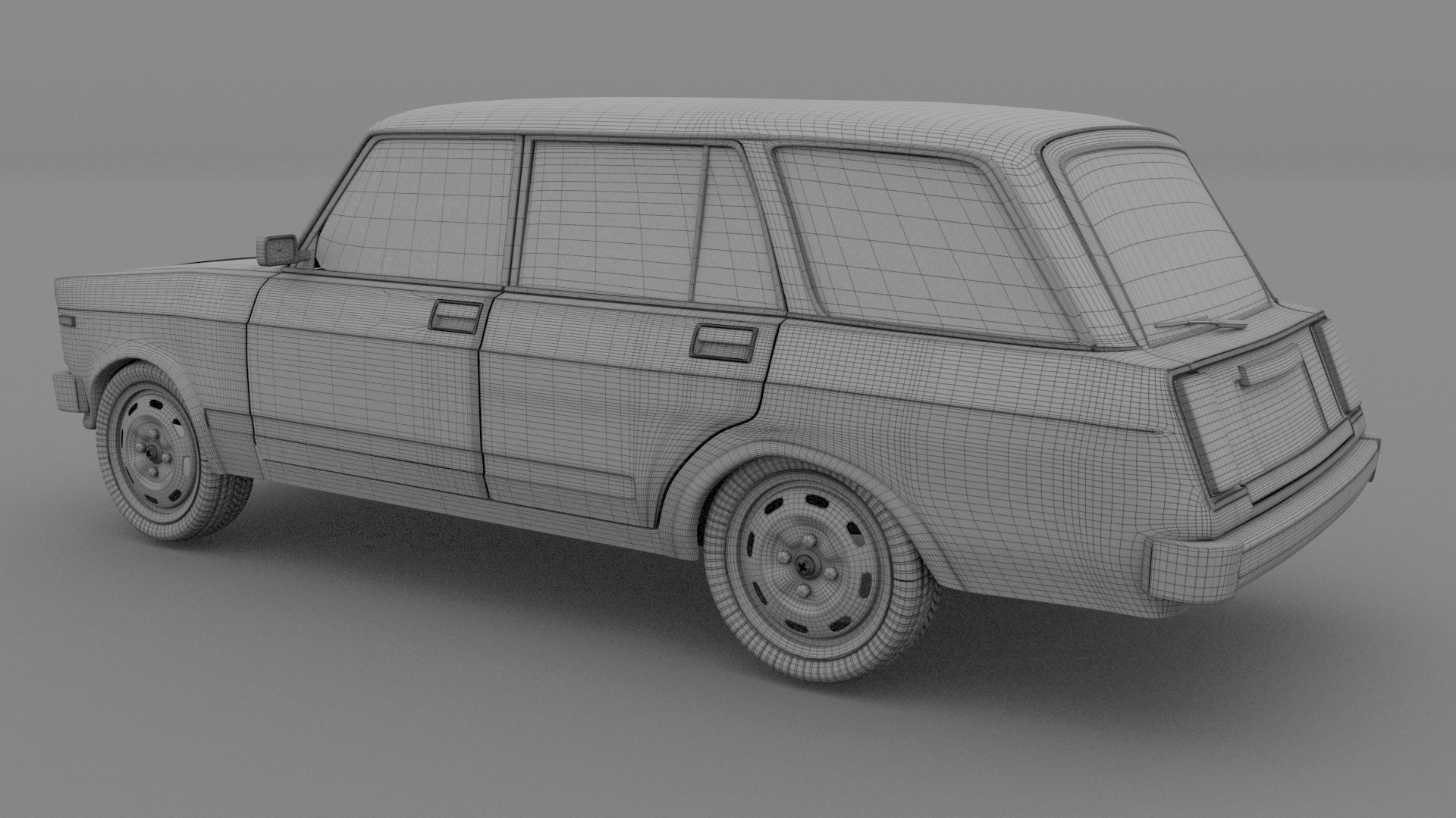 3d Model Lada Riva