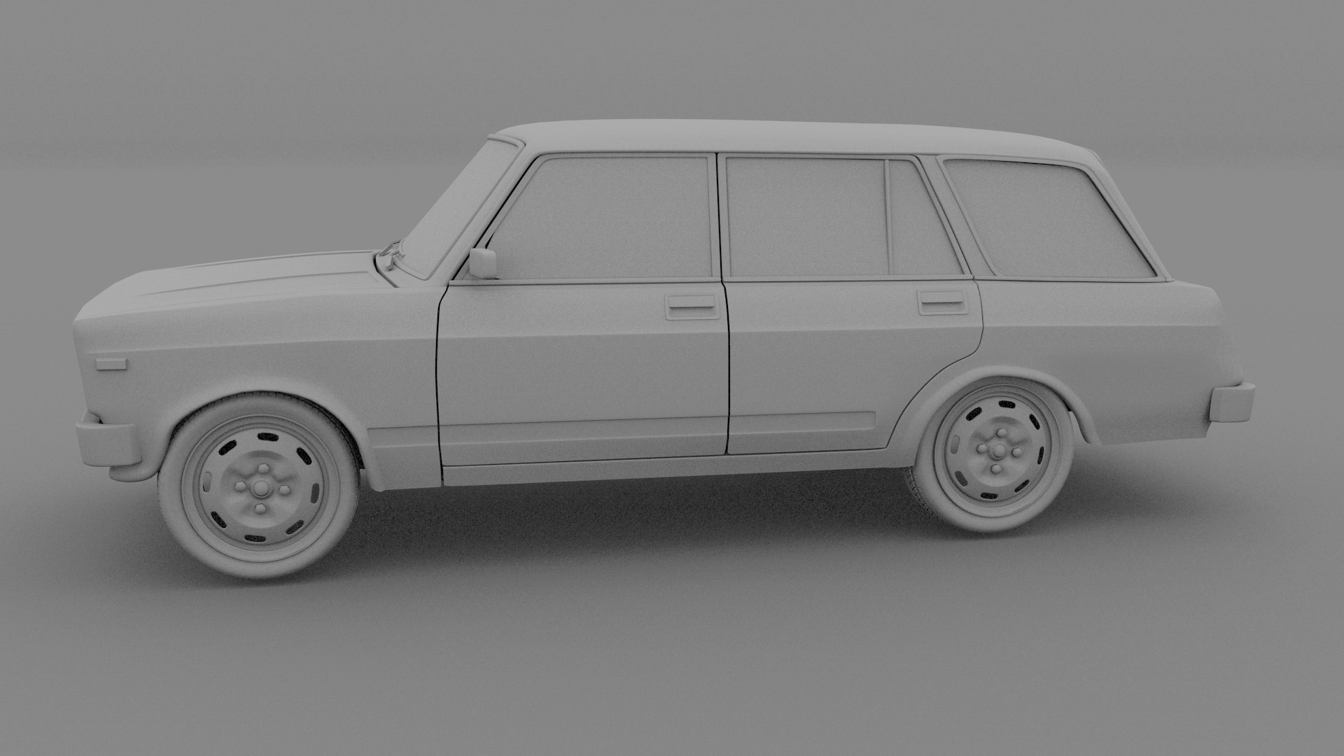 3d Model Lada Riva