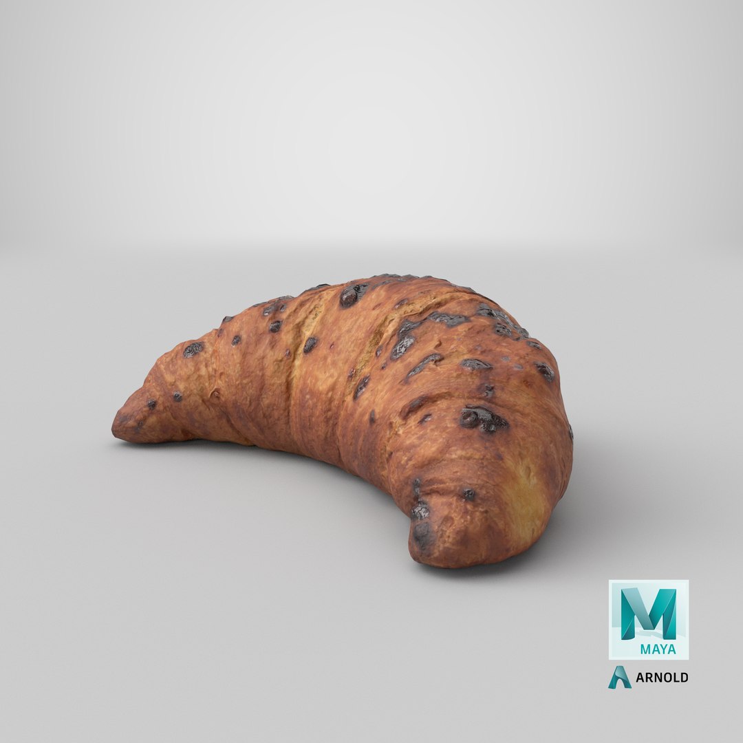 3D croissant - TurboSquid 1479303