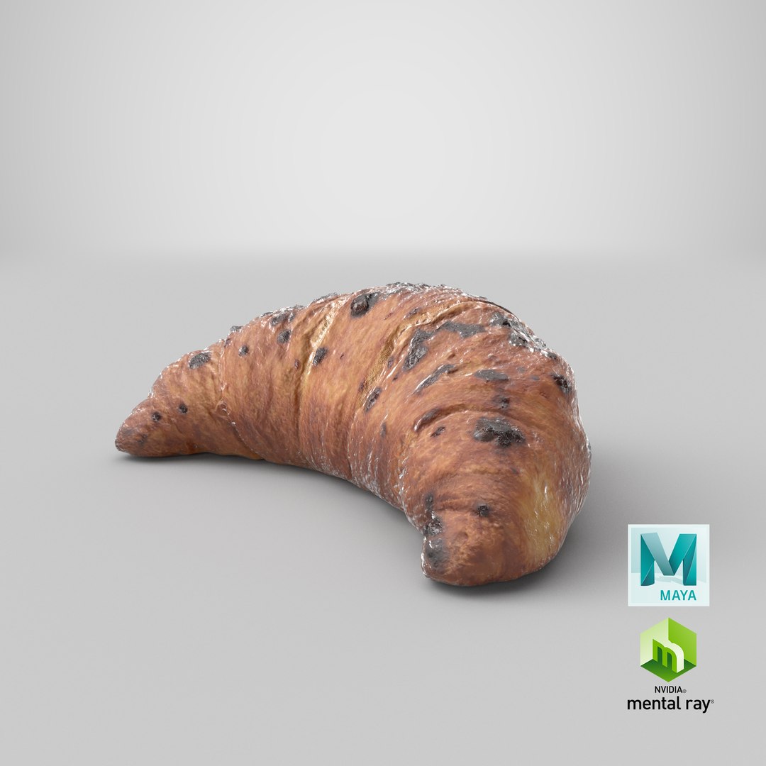 3D croissant - TurboSquid 1479303